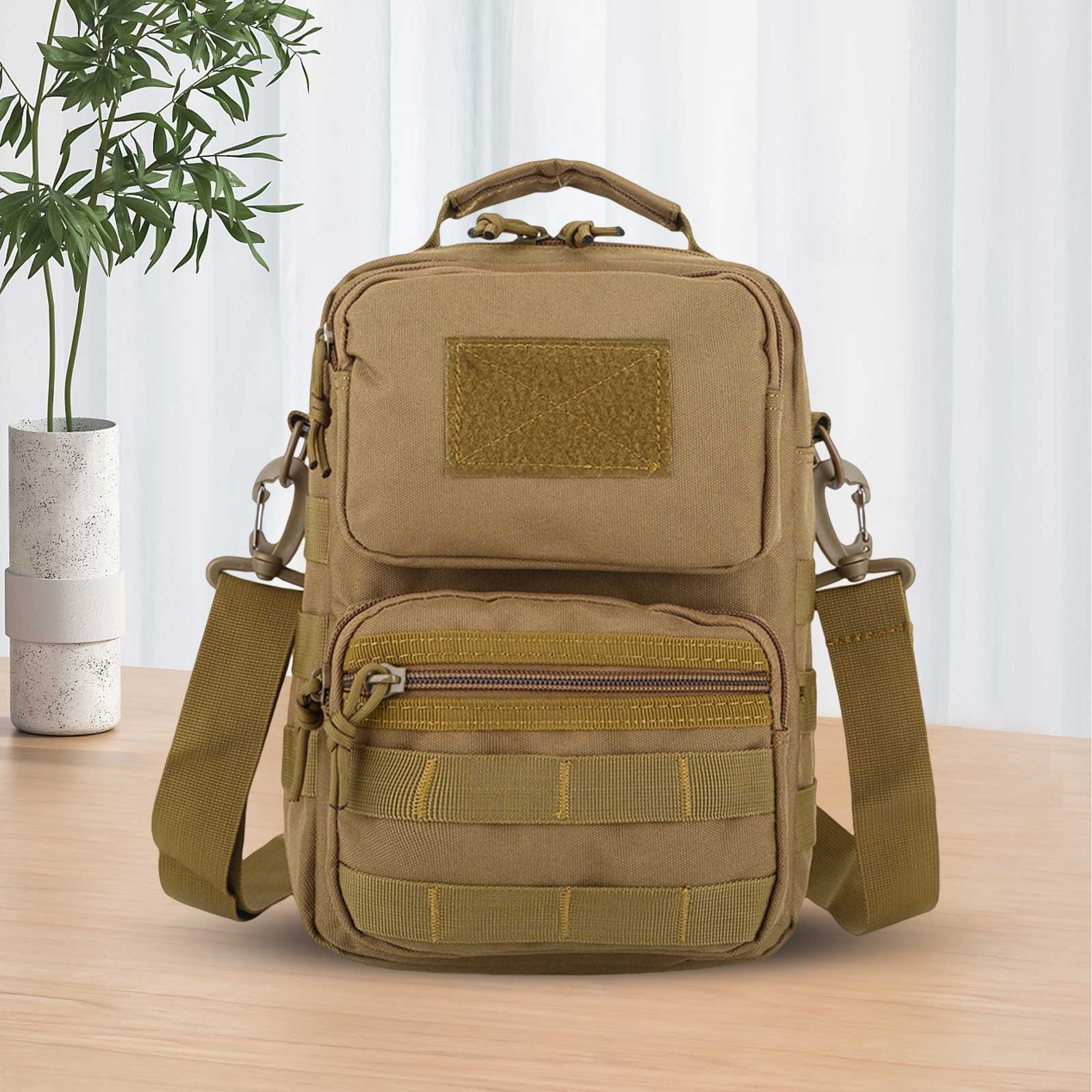 Fdrone Men Small Tactical Bag Shoulder Bags Assault Pack Molle Bag with ...
