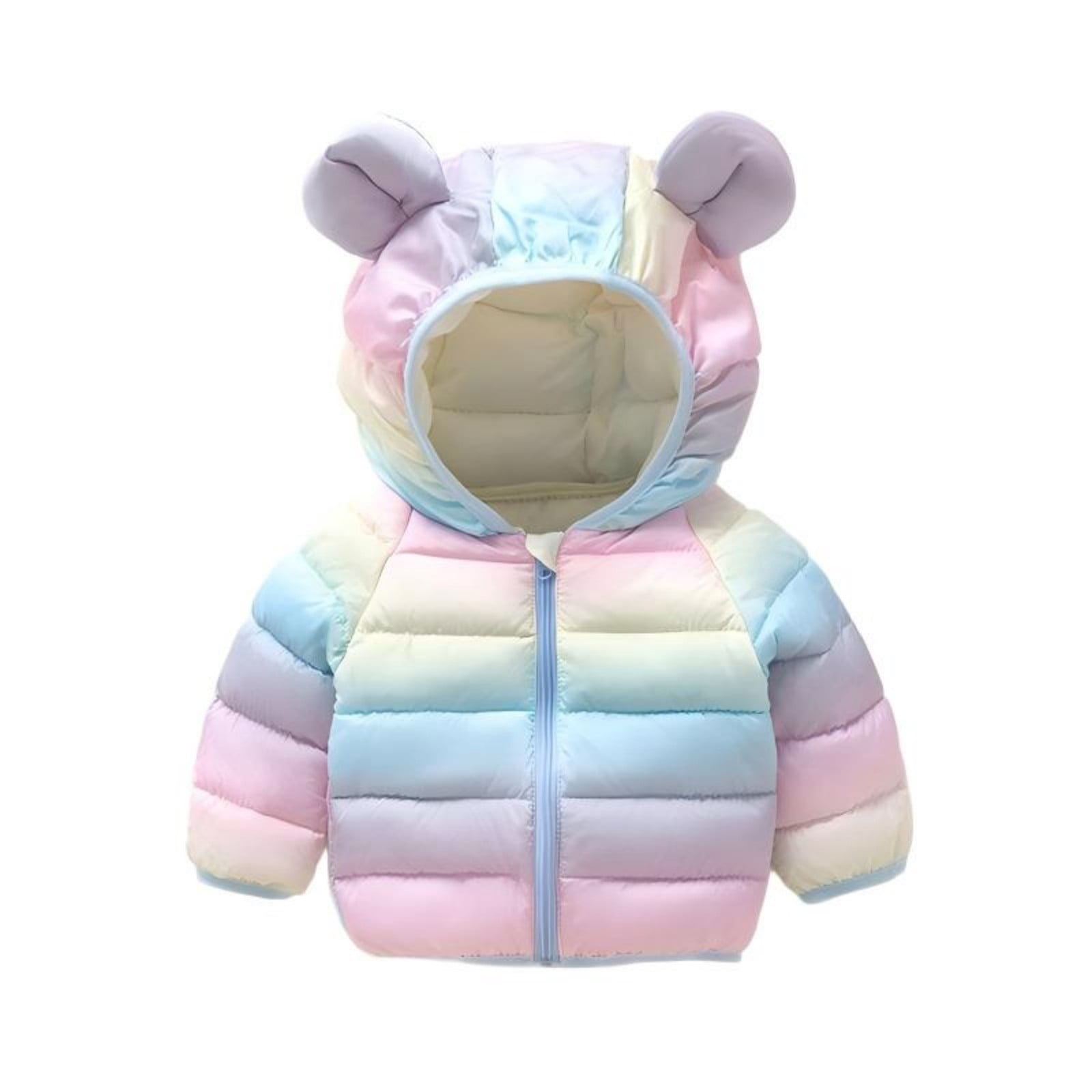 Fdrone Toddler Winter Coats Puffer Padded Jacket Baby Boys Girls Bear ...
