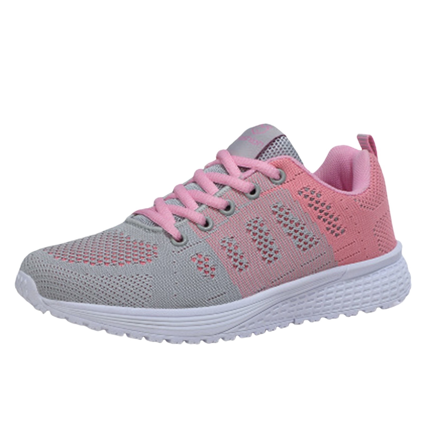 Fdrone Women Non-Slip Mesh Running Shoes Walking Shoes Fashion Lace Up ...