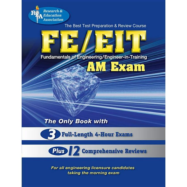 Fe - EIT: Am (Engineer in Training Exam) - Walmart.com