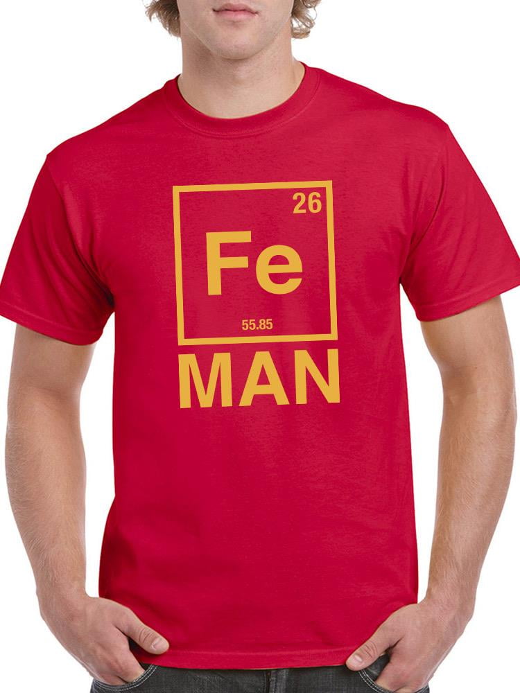 Fe Man T-Shirt Men -Smartprints Designs, Male x-Large - Walmart.com