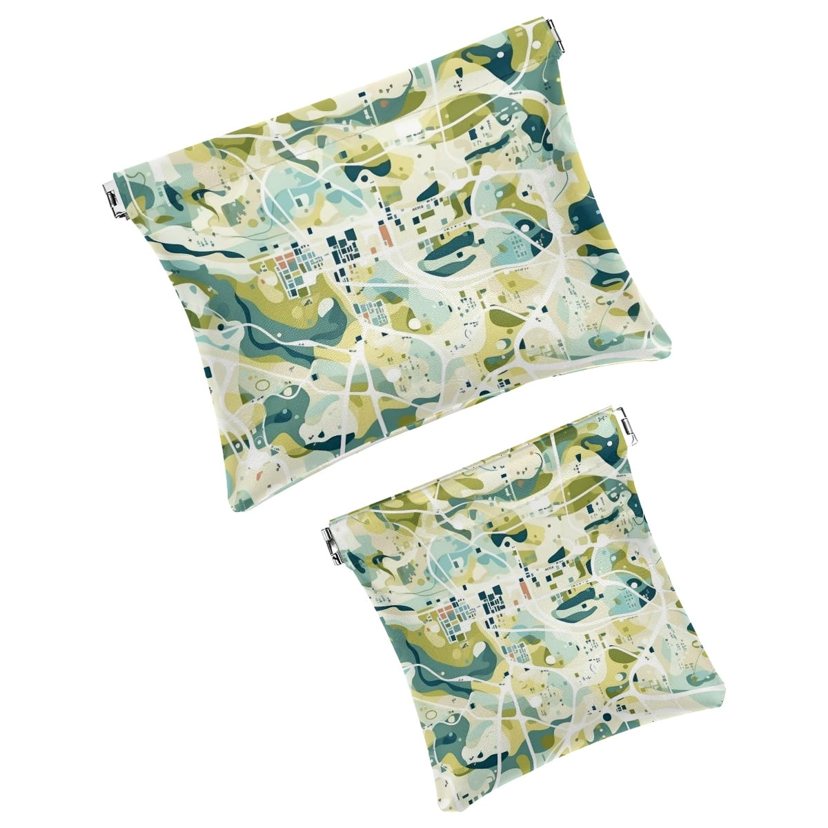 FeBohao 2 PCS Cosmetic Shrapnel Bag Portable Makeup Toiletry Bags ...