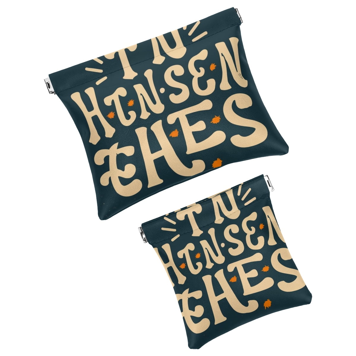 FeBohao 2 PCS Cosmetic Shrapnel Bag Waterproof Makeup Toiletry Bags ...