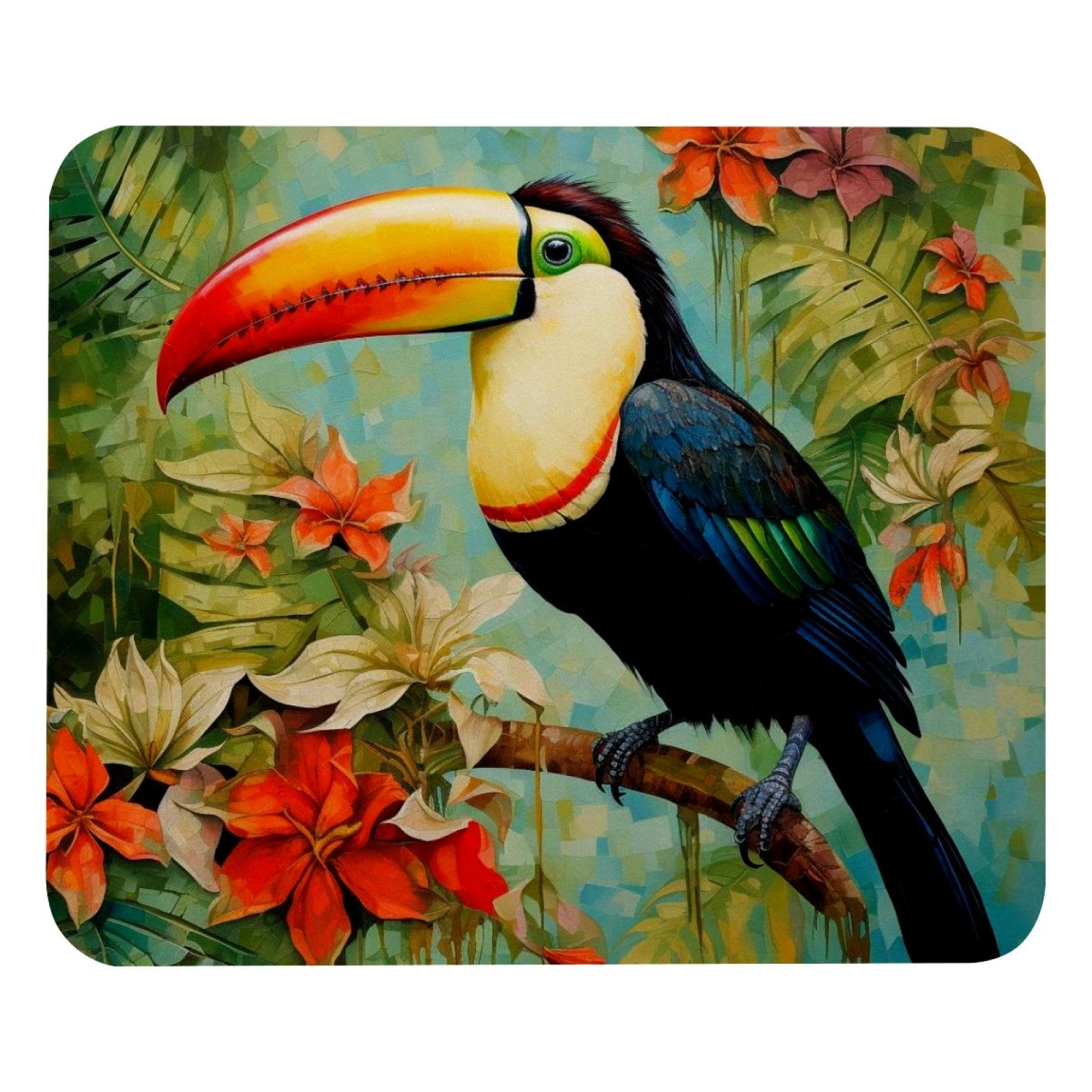 FeBohao Funny Mouse Pad Mat for Wireless Jiaji Cloth HD Printing ...