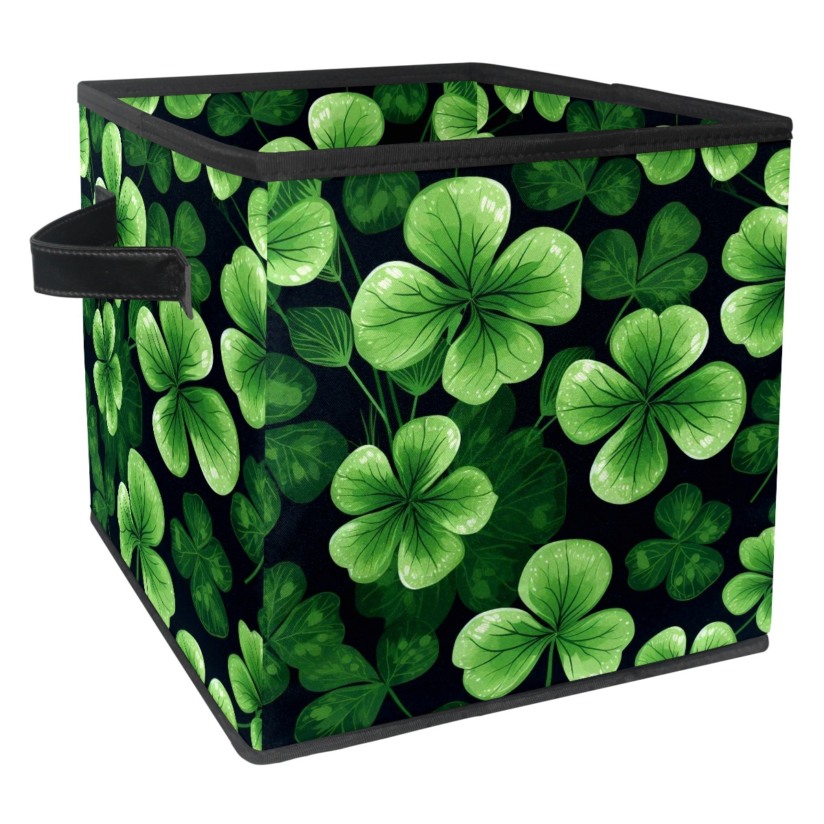 FeBohao Storage Bins Boxes Fabric with Cardboard Cube Collapsible Toy ...