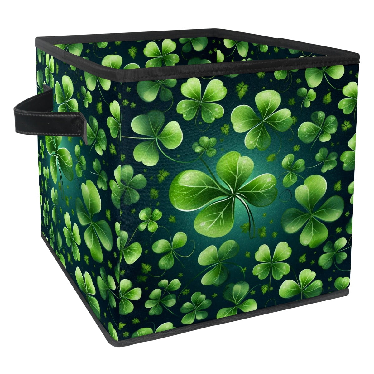 FeBohao Storage Bins Boxes Fabric with Cardboard Cube Collapsible Toy ...