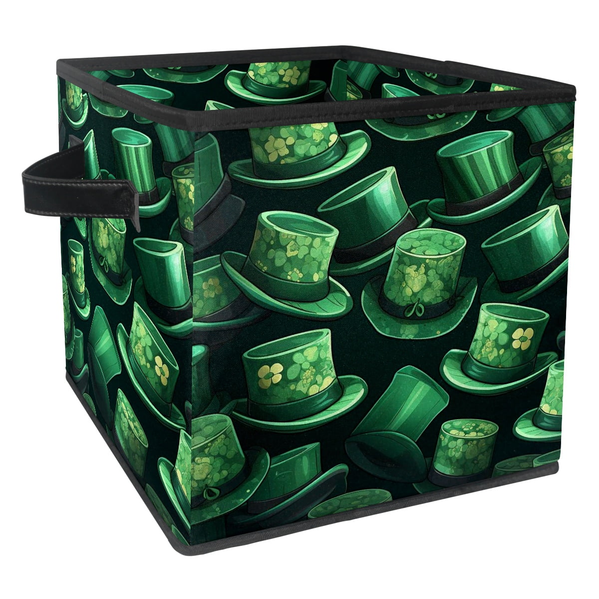 FeBohao Storage Bins Boxes Fabric with Cardboard Cube Foldable Book ...