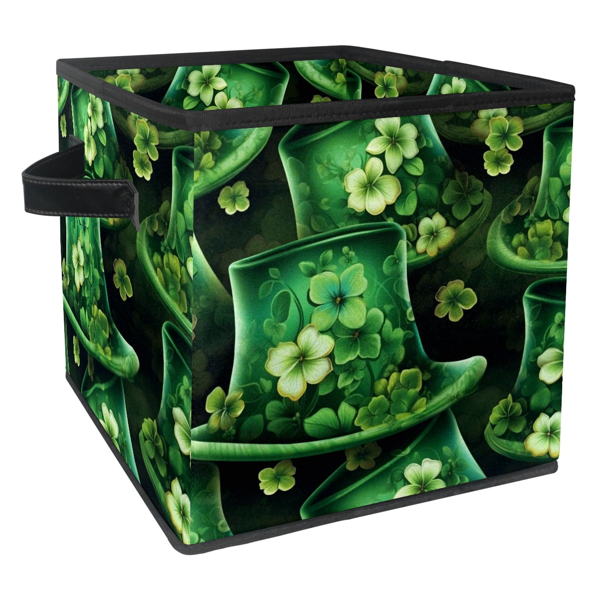 FeBohao Storage Bins Boxes Oxford with Cardboard Cube Collapsible ...