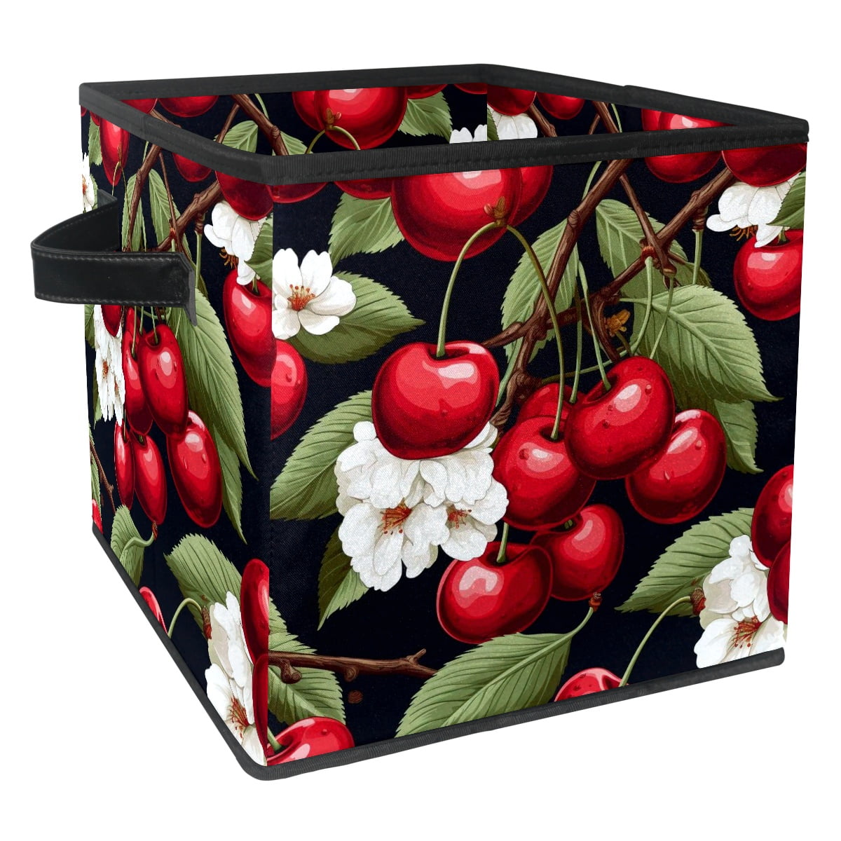 FeBohao Storage Bins Boxes Oxford with Cardboard Cube Collapsible ...