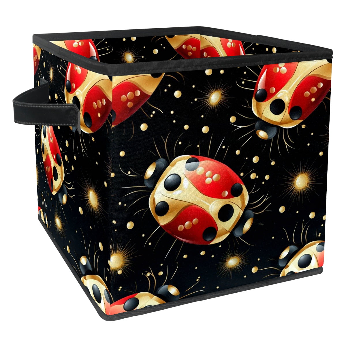 FeBohao Storage Bins Boxes Oxford with Cardboard Cube Collapsible Toy ...