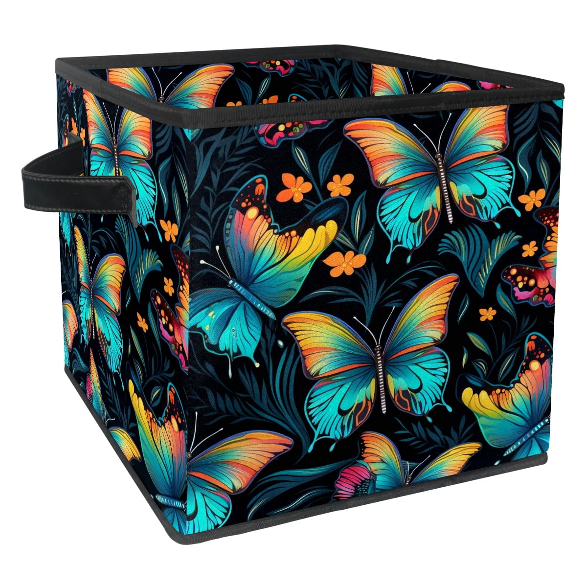 FeBohao Storage Bins Boxes Oxford with Cardboard Large Capacity ...