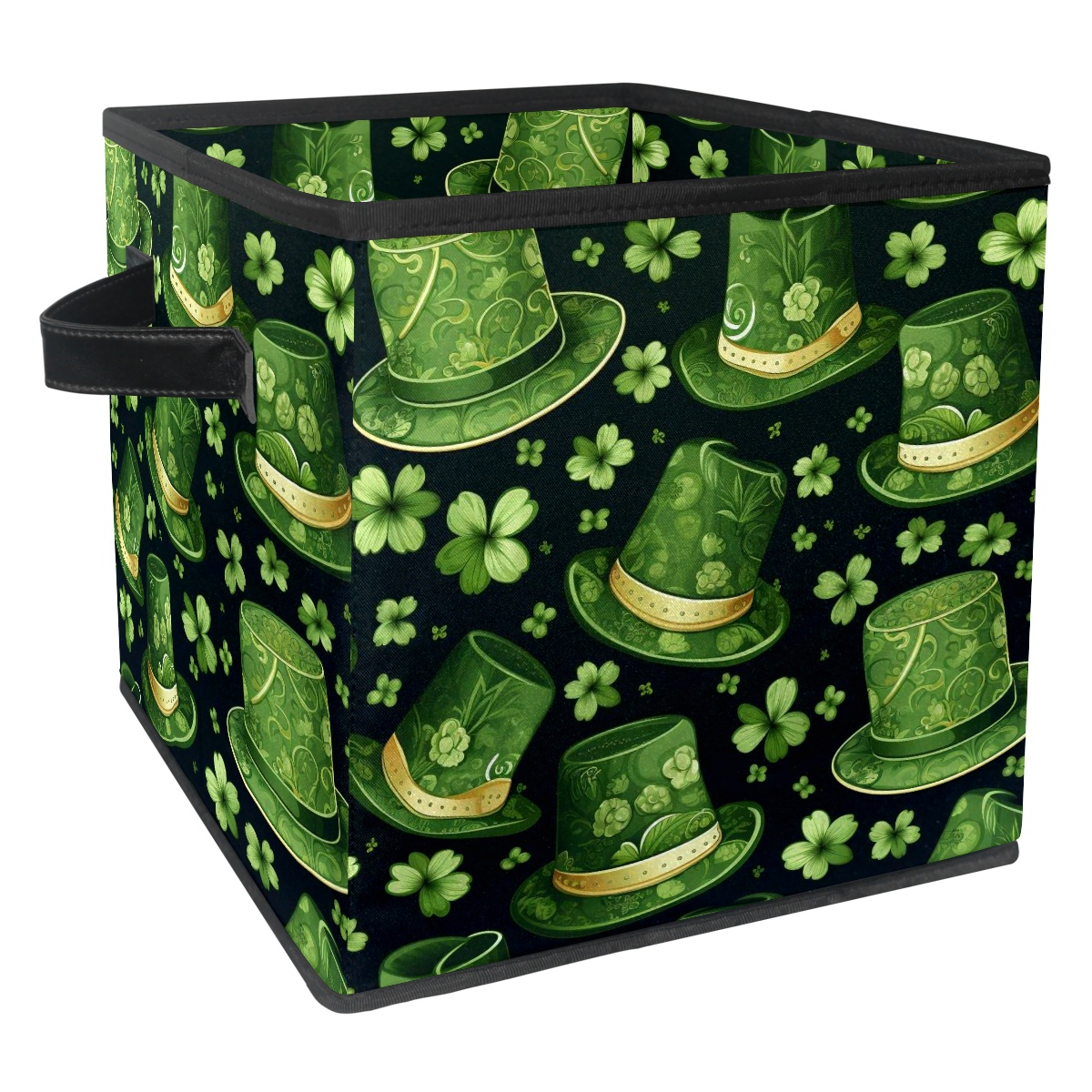 FeBohao Storage Bins Boxes Oxford with Cardboard Medium Collapsible ...