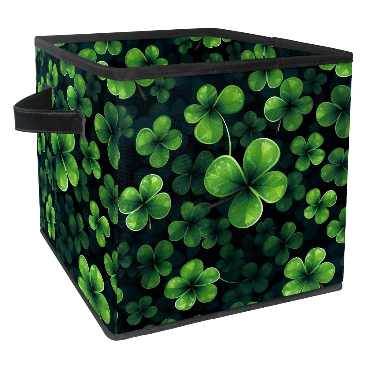 FeBohao Storage Bins Boxes Oxford with Cardboard Square Collapsible ...