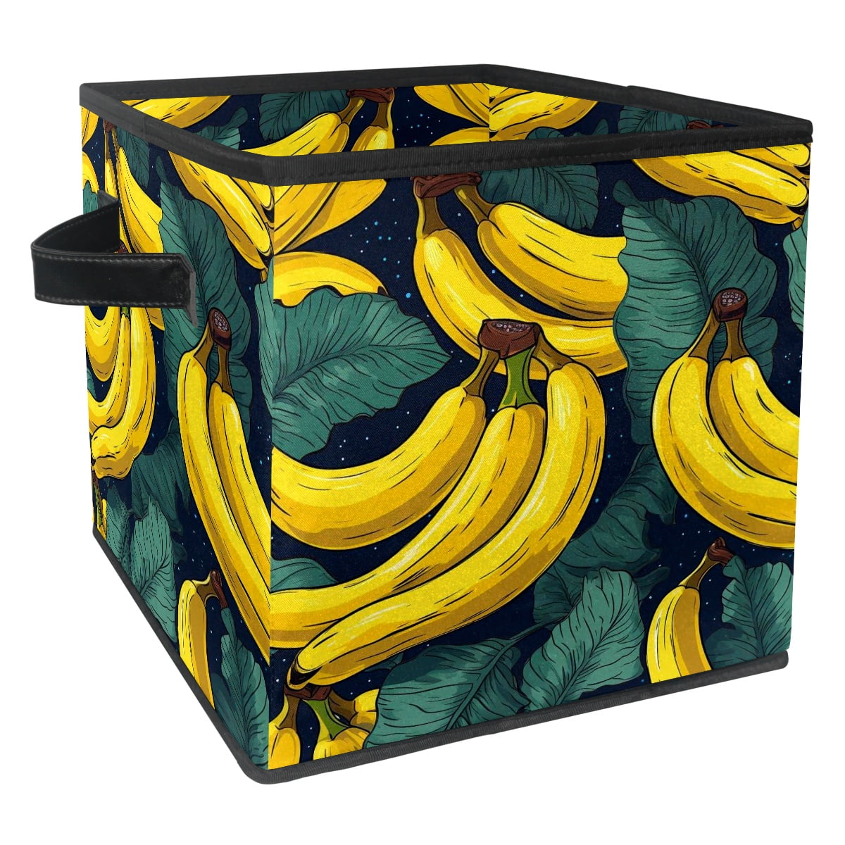 FeBohao Storage Bins Boxes Oxford Leather Handle Large Capacity ...