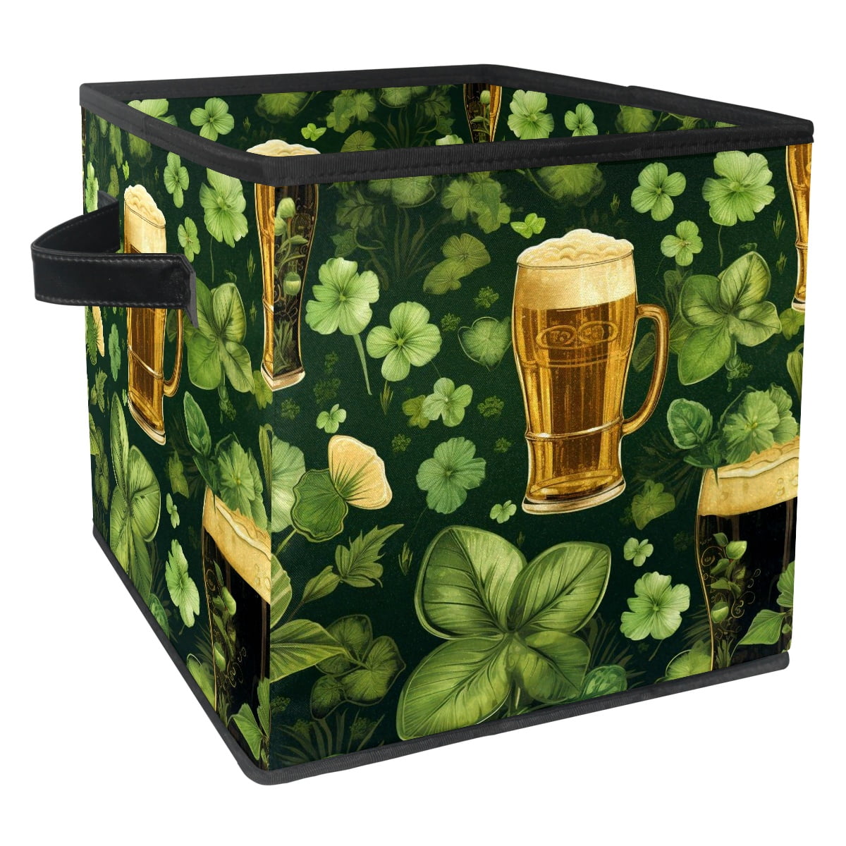 FeBohao Storage Boxes Bins Fabric with Cardboard Cube Foldable Sock ...