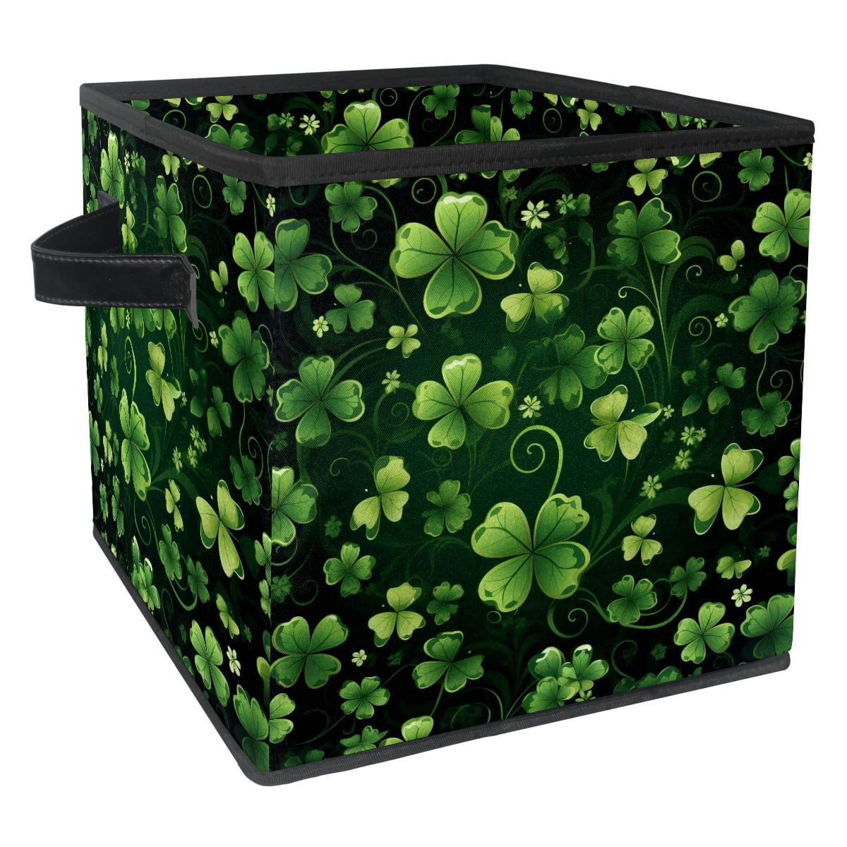 FeBohao Storage Boxes Bins Fabric with Cardboard Cube Foldable Toy ...