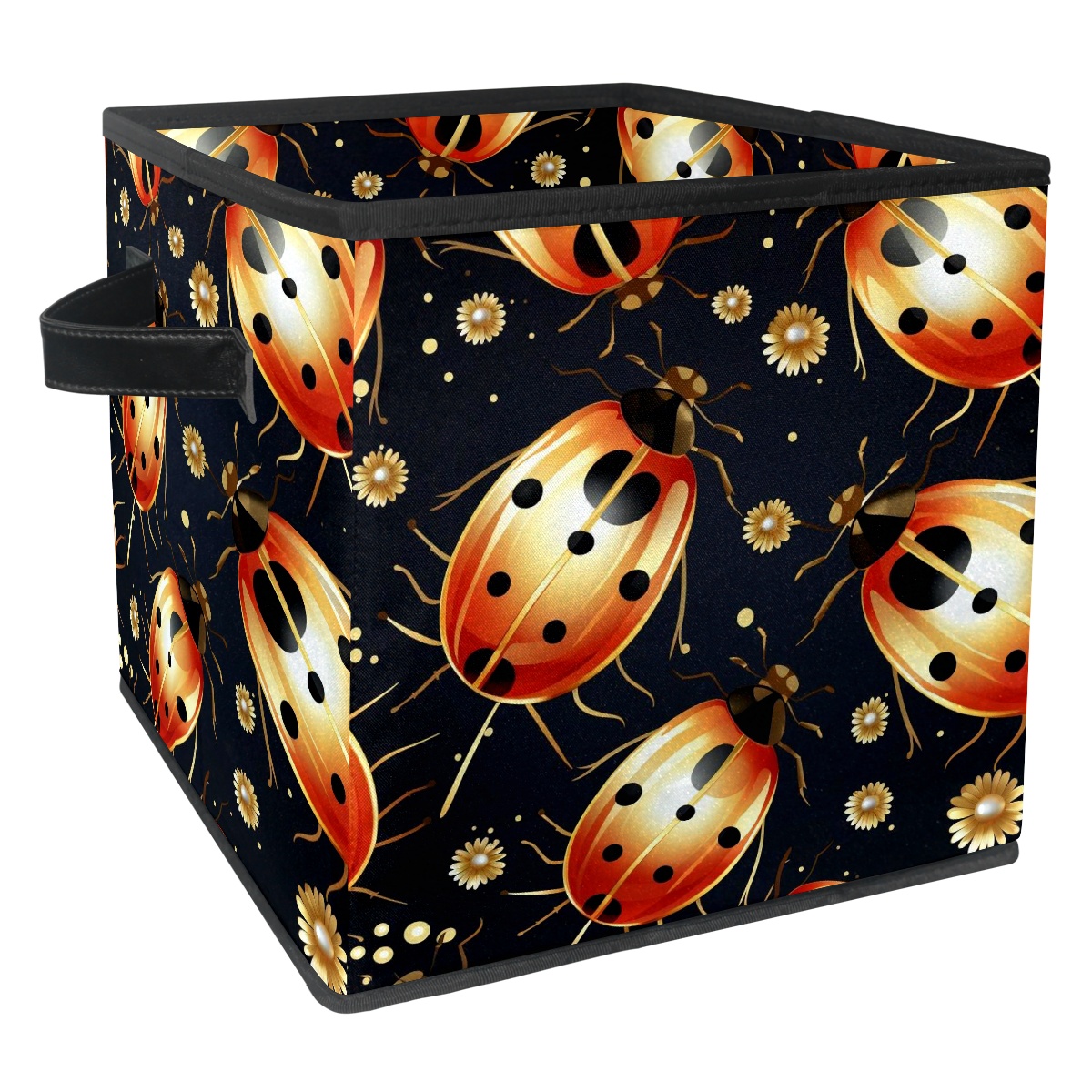 FeBohao Storage Boxes Bins Fabric with Cardboard Large Capacity ...