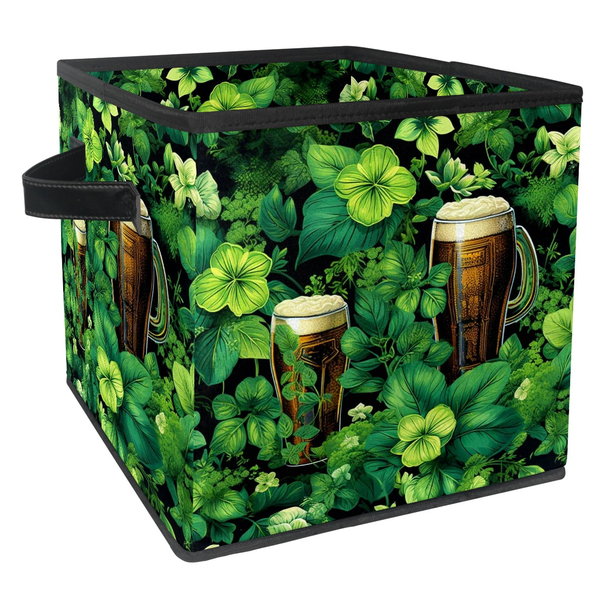 FeBohao Storage Boxes Bins Fabric with Cardboard Square Foldable Towel ...