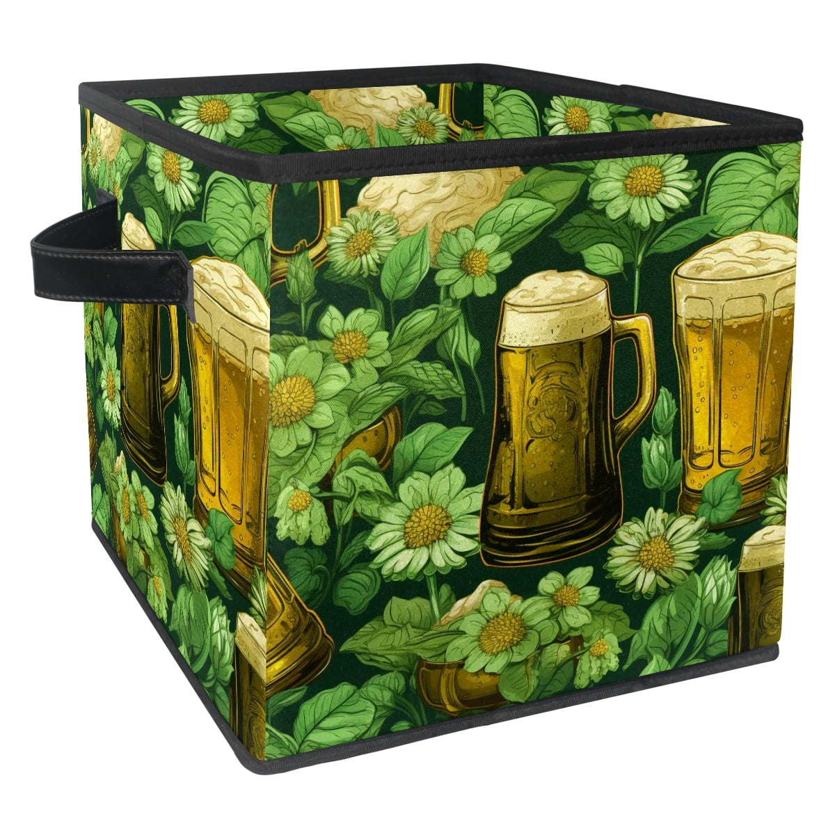 FeBohao Storage Boxes Bins Oxford with Cardboard Cube Foldable Clothes ...