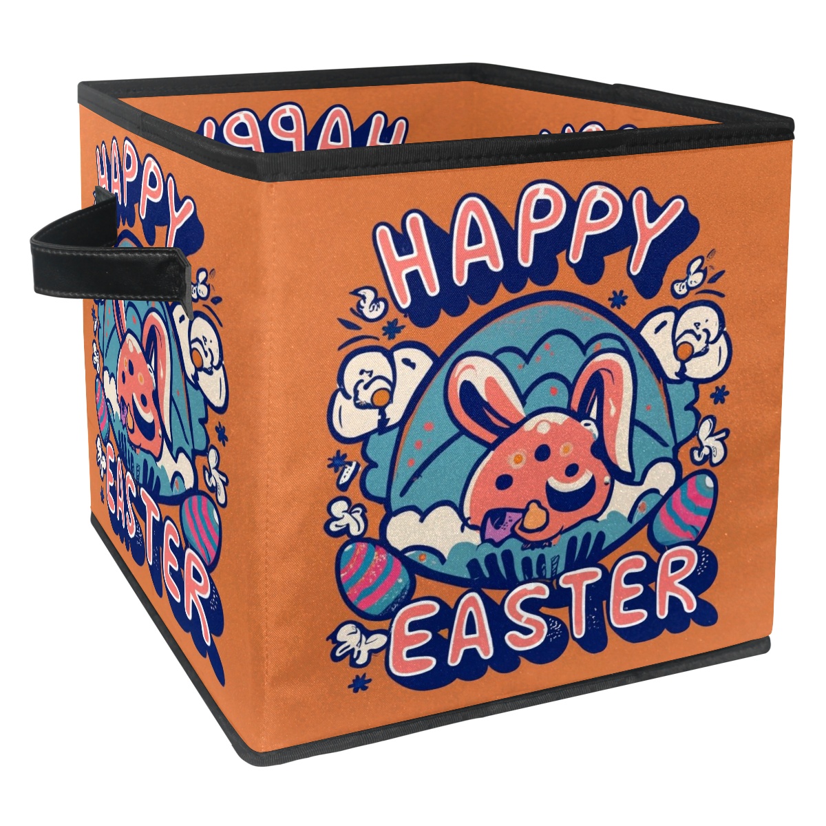 FeBohao Storage Boxes Bins Oxford with Cardboard Medium Foldable ...