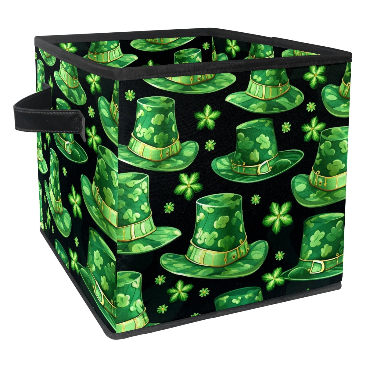 FeBohao Storage Boxes Bins Oxford with Cardboard Square Collapsible ...