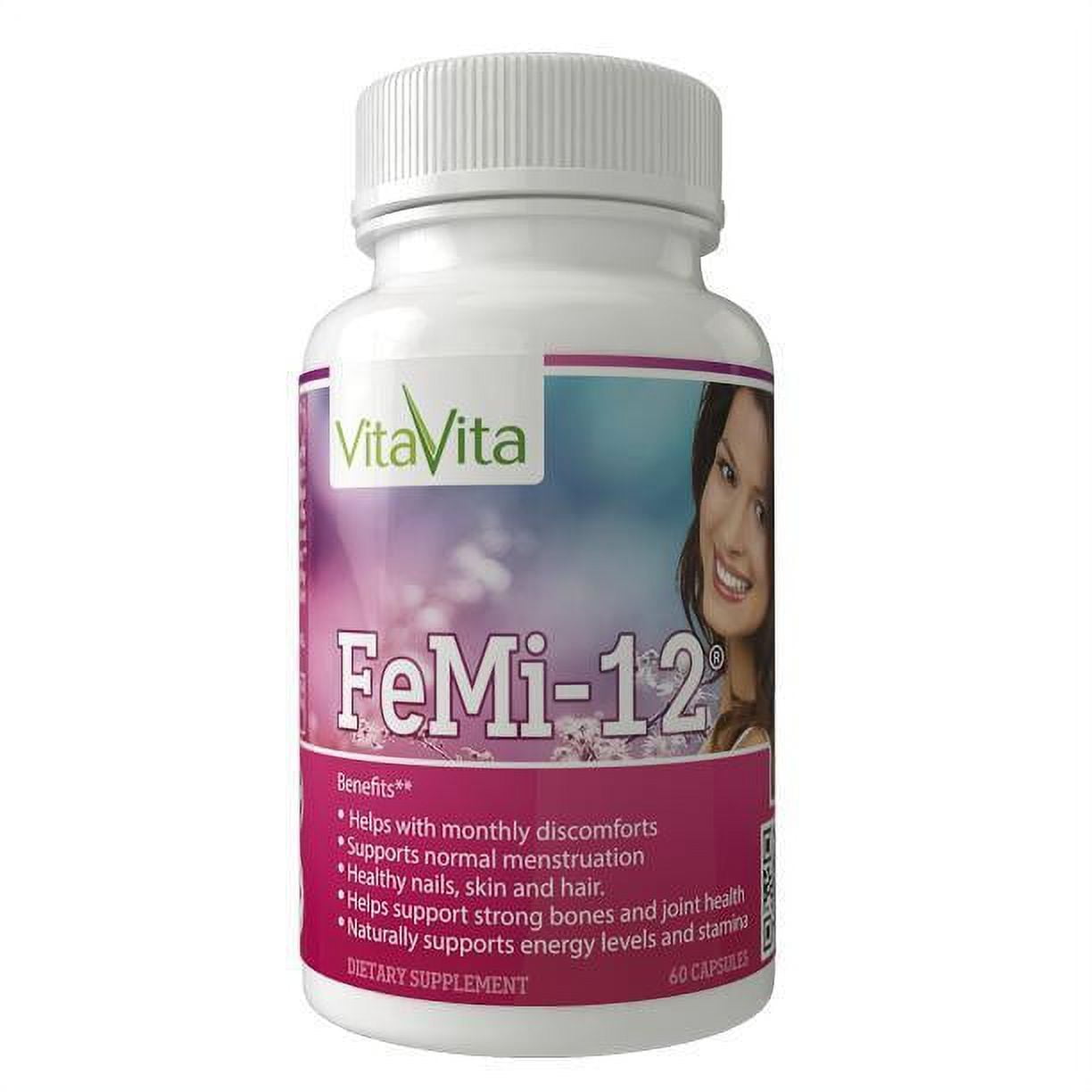 FeMi-12, Natural Aging Support Formula for Women (60 Capsules ...