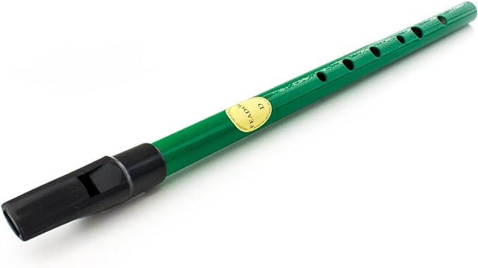 Feadog 'D' Irish Tin Penny Whistle In Green - Walmart.com