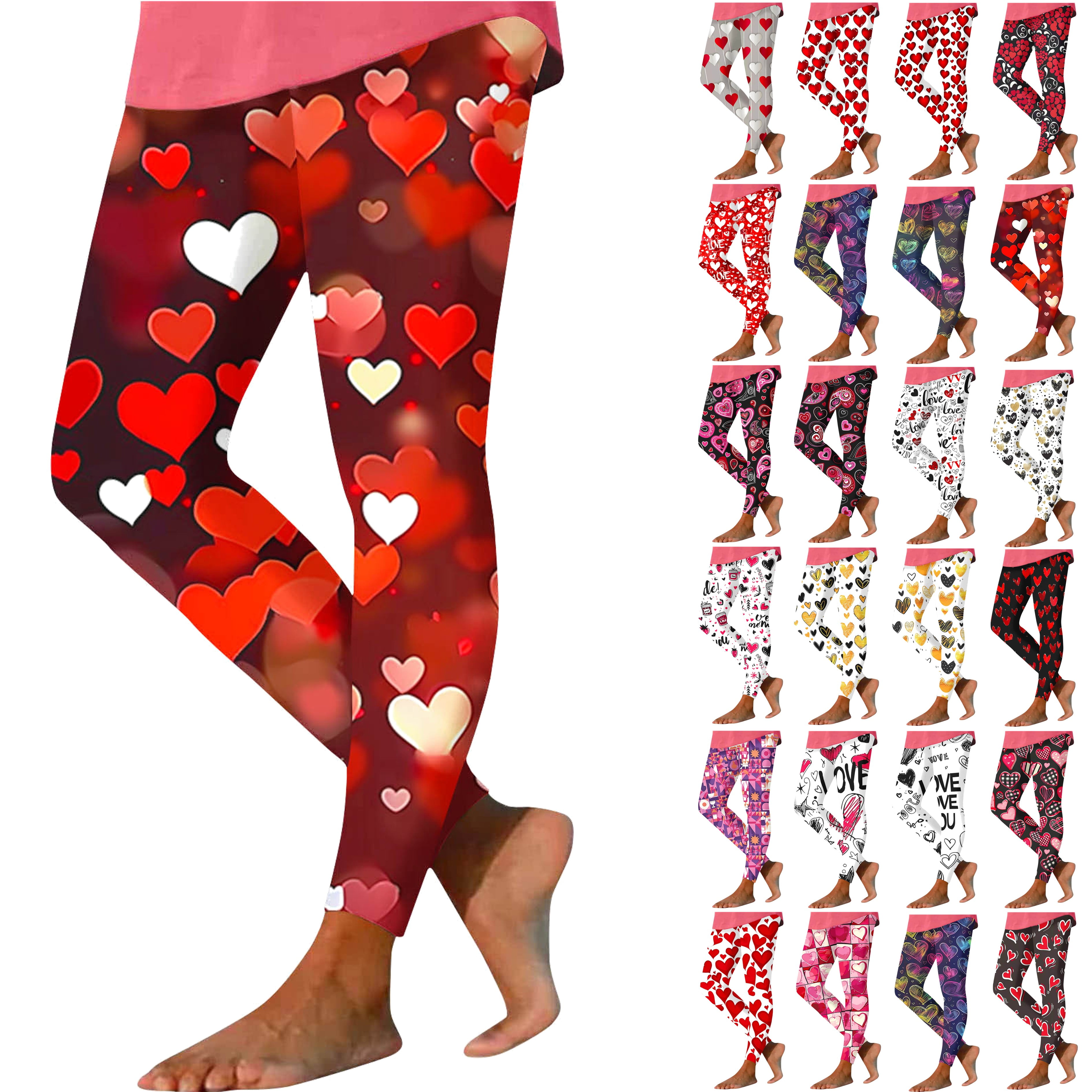 Feancey 90 Percent Off Clearance Sale Holiday High Waist Leggings for ...
