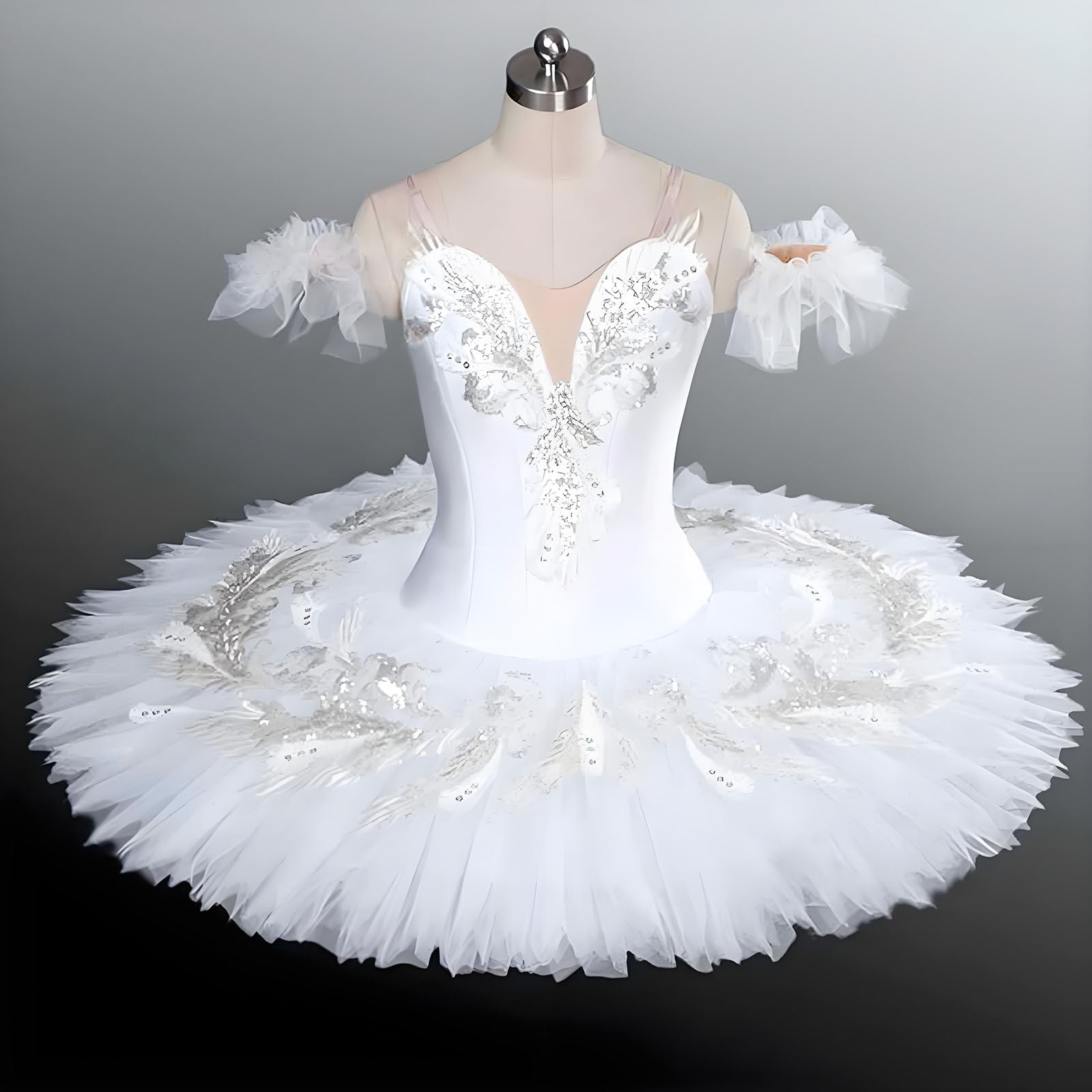 Feancey Girls Professional Ballet Costume Ballerina Tutu Dress for ...