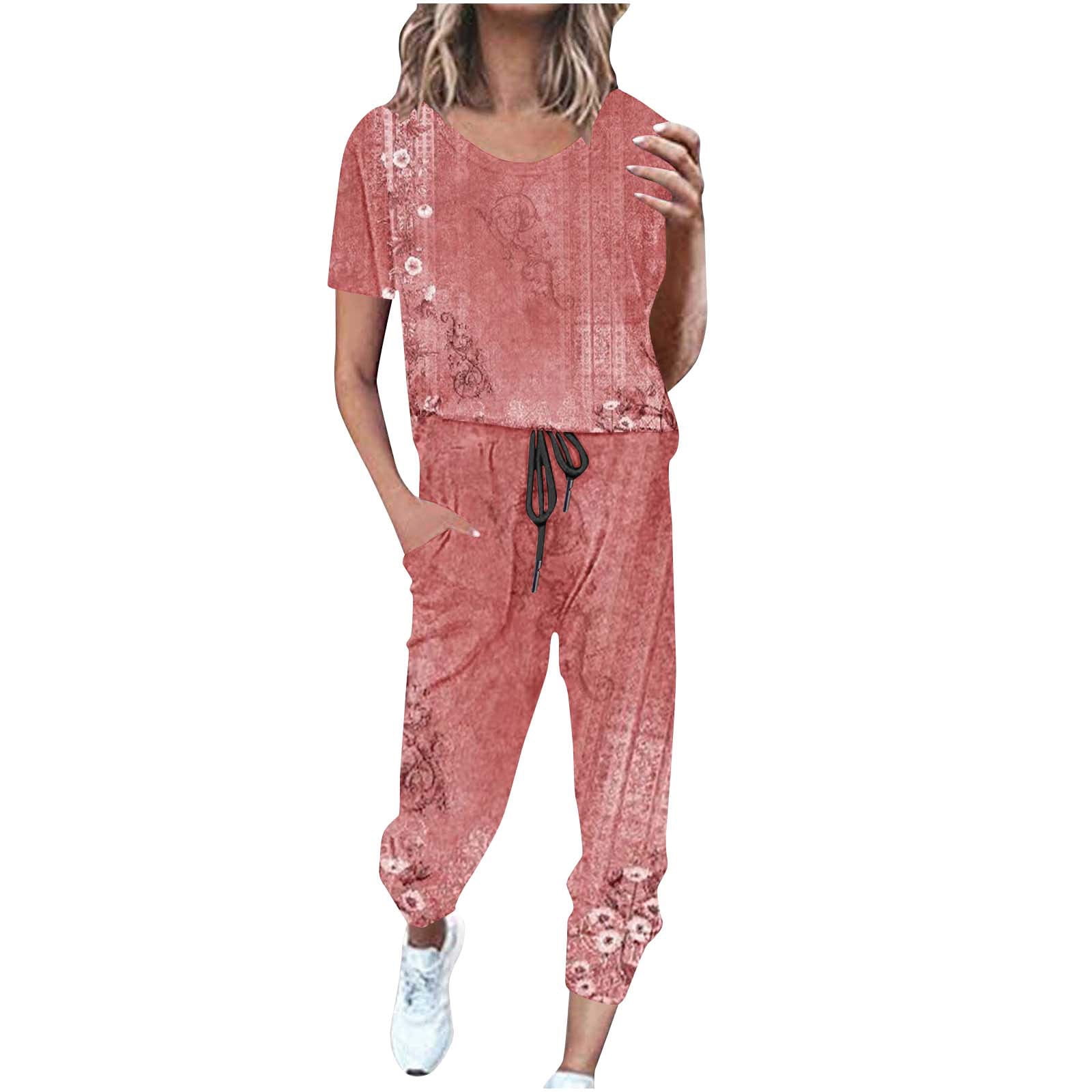 Feancey Lounge Sets for Women Sweatsuits Sets Two Piece Outfit 2025 ...