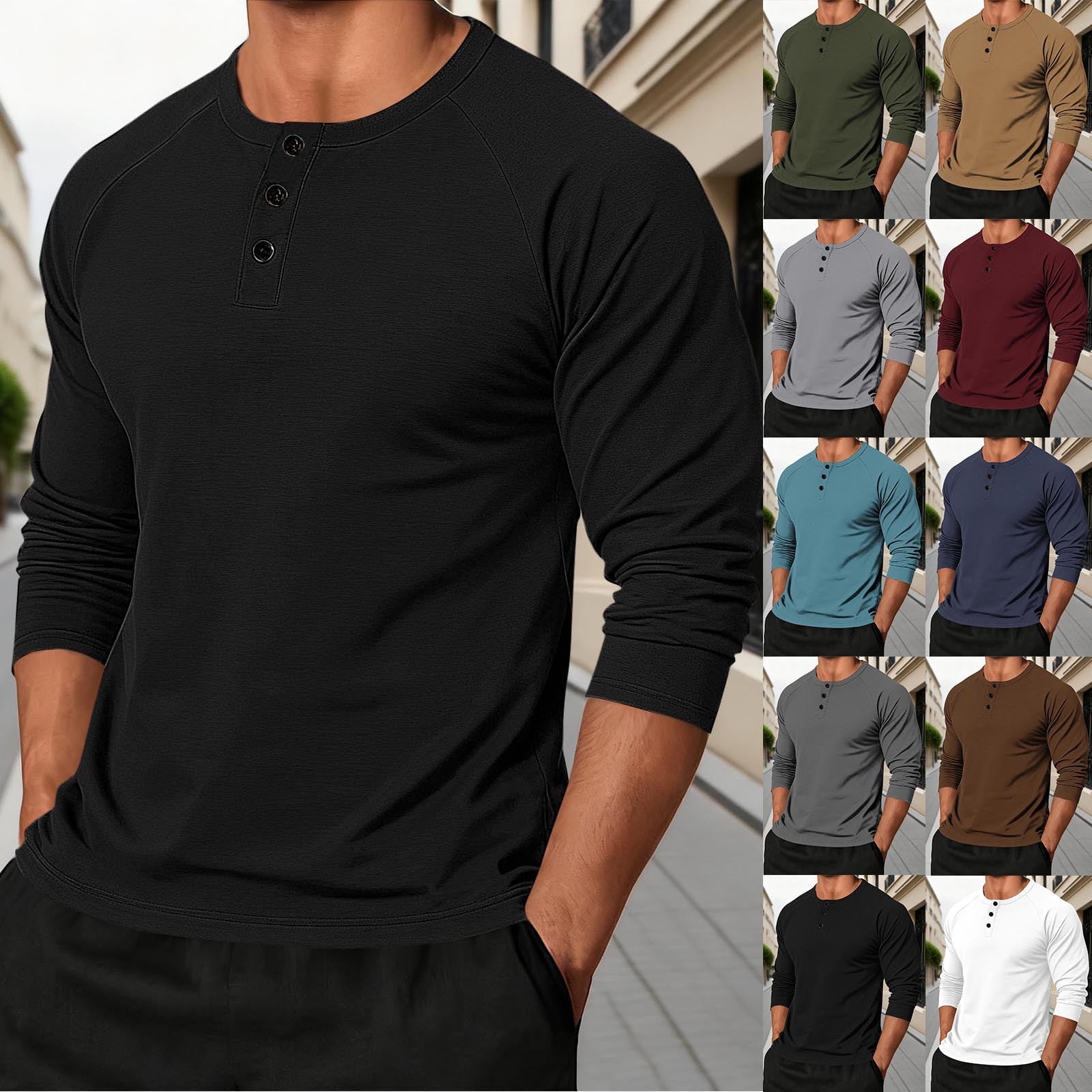 Long Collarless Shirts From South Asia
