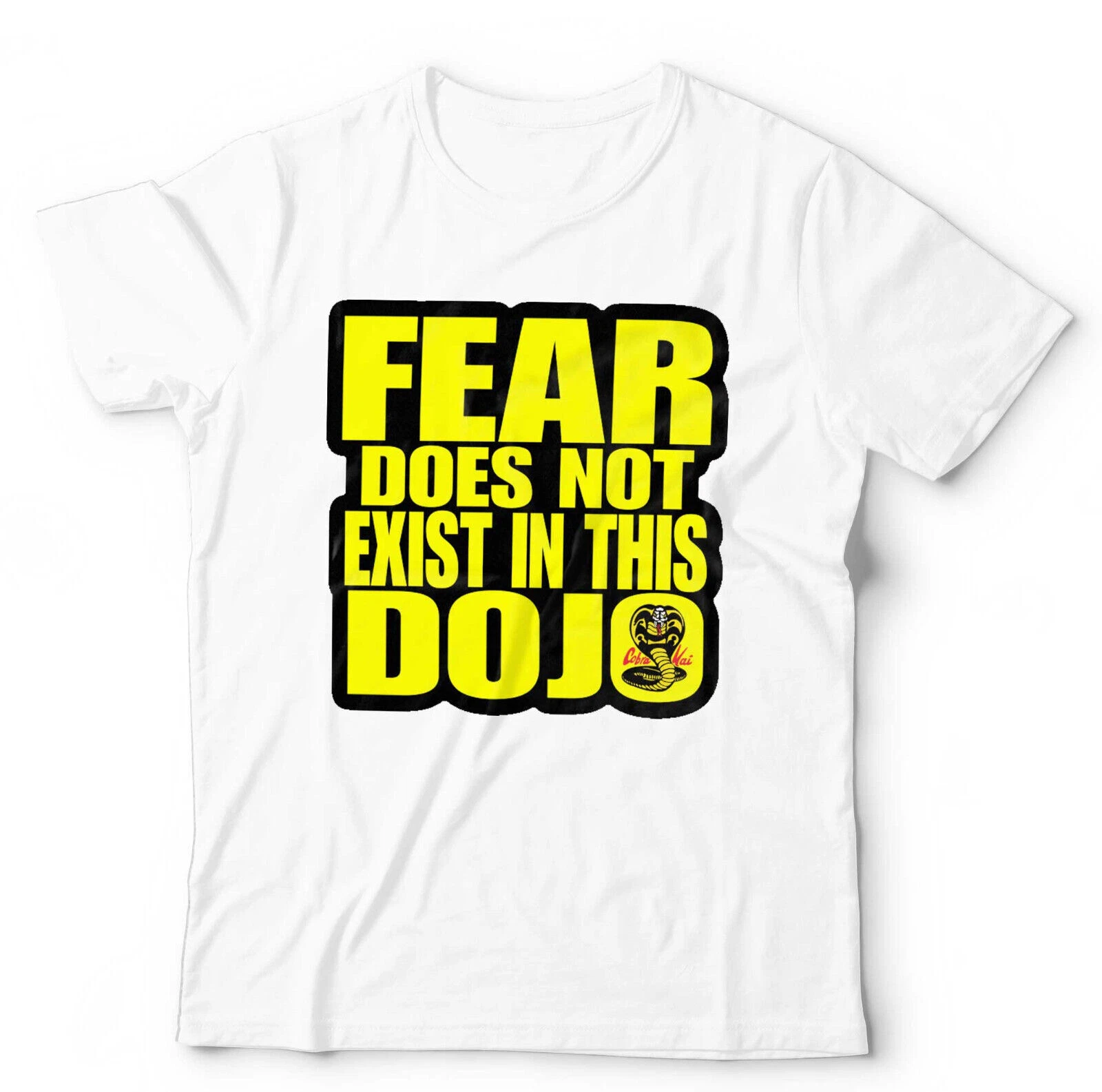 Fear Does Not Exist In This Dojo Karate Story Retro Unisex T-Shirt, up ...
