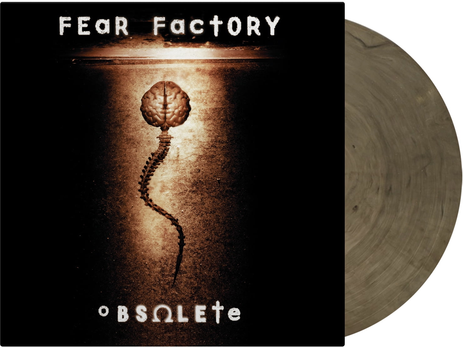 Fear Factory - Obsolete - Limited 180-Gram Clear & Black Marble Colored ...