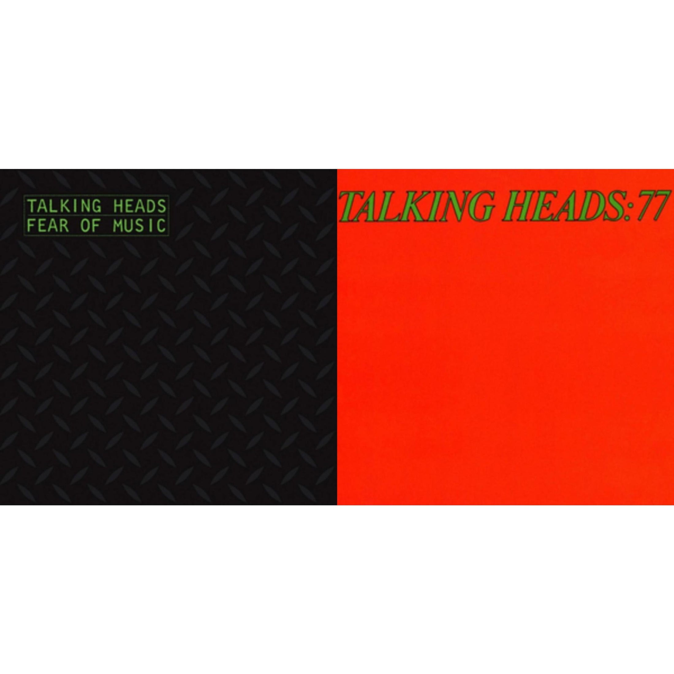Fear Of Music & Talking Heads: 77 [LP Vinyl Bundle] - Walmart.com