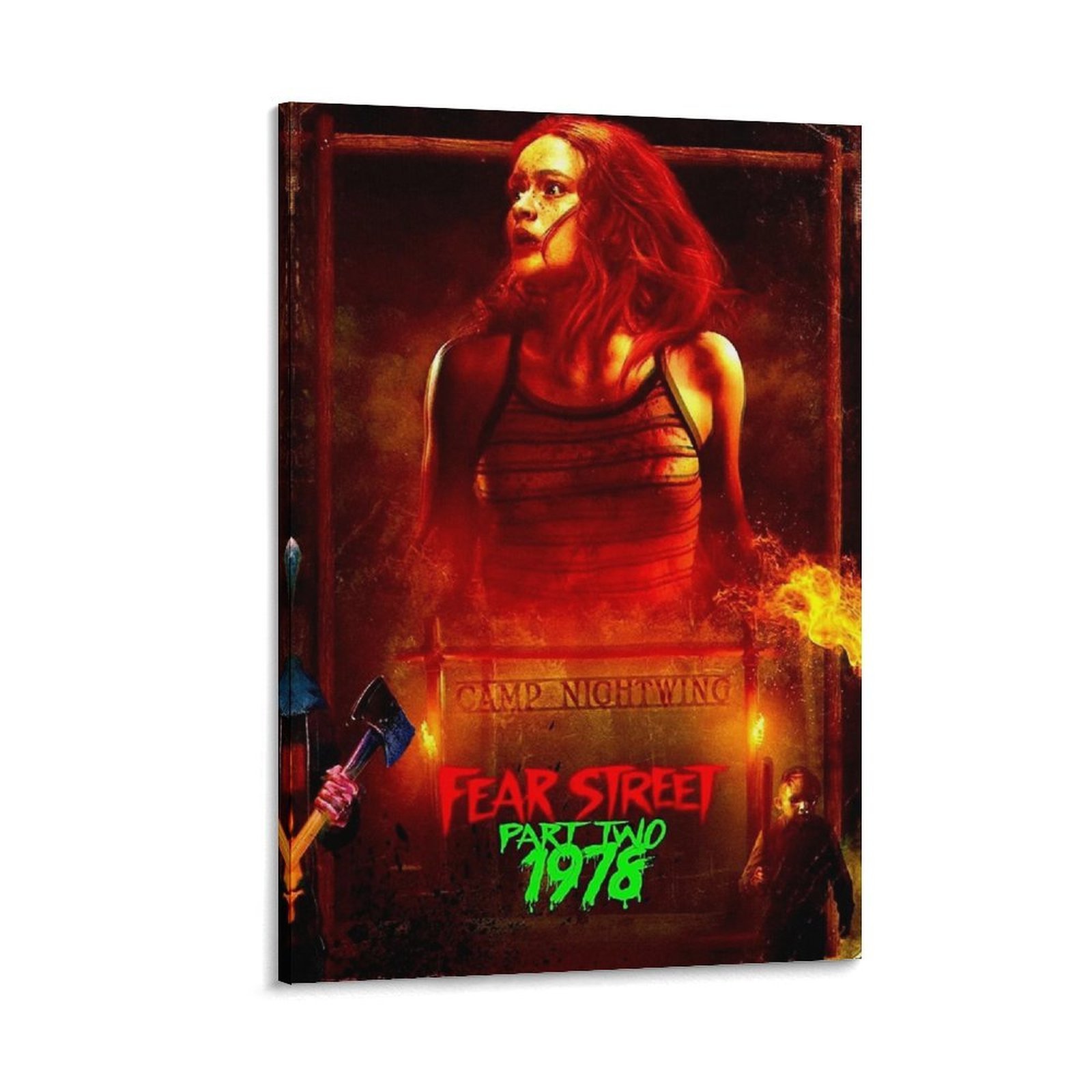 Fear Street Part 1978 Horror Movie Posters (2) Painting On Canvas Wall ...