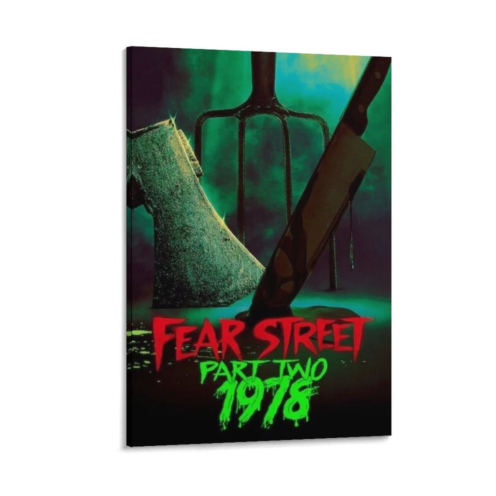 Fear Street Part 1978 Horror Movie Posters (4) Canvas Wall Art Poster ...