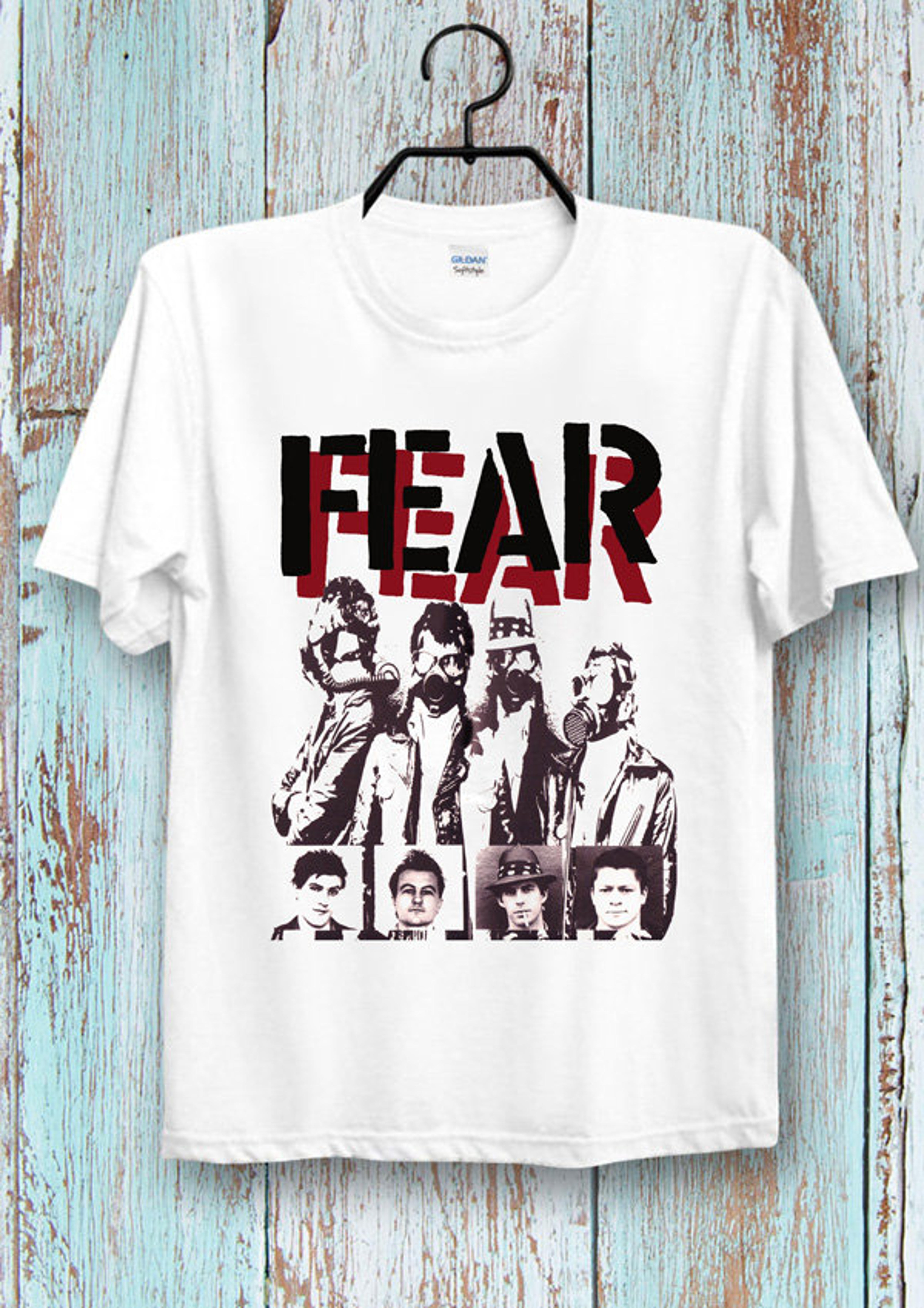 Fear T Shirt Band Super Cool Ideal Tee Top for Ladies and Gentlemen ...