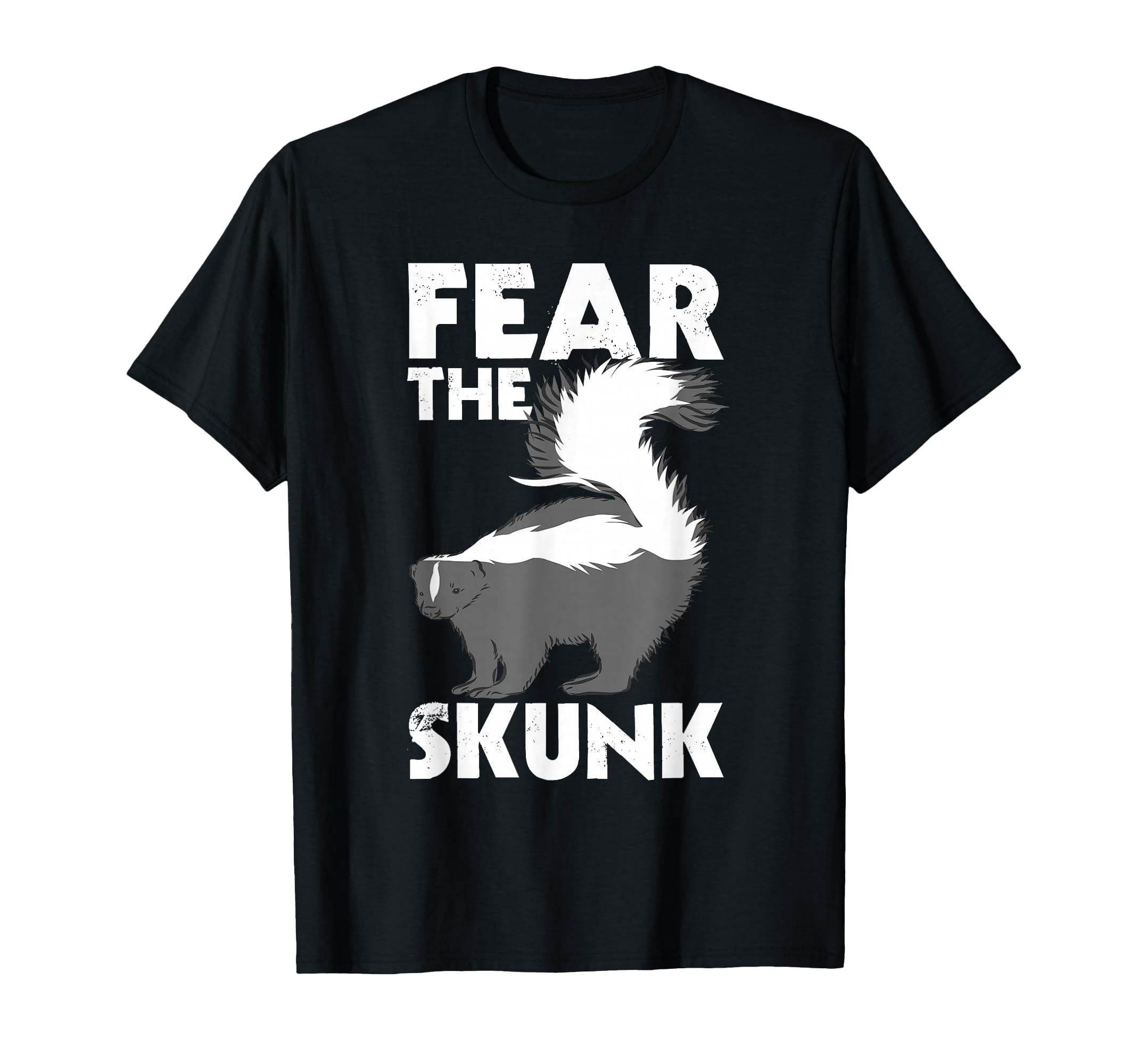 Fear The Skunk Graphic T-Shirt for Wildlife Lovers and Zoologists ...
