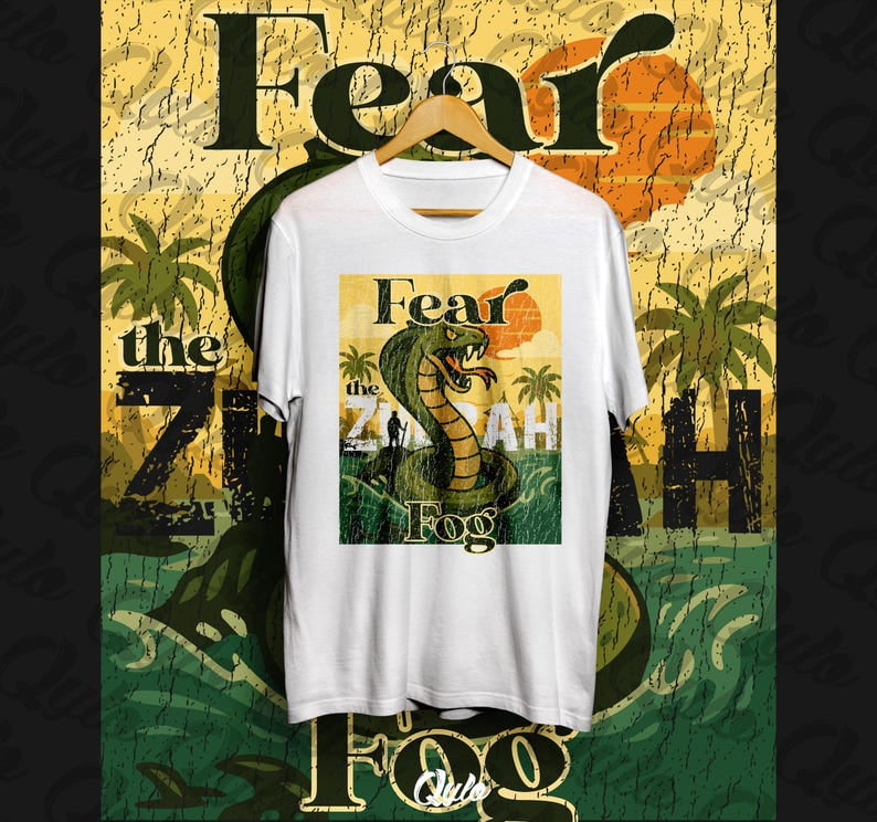 Fear the Fog Zulrah T-shirt | Vintage OSRS Boss Shirt | Old School ...