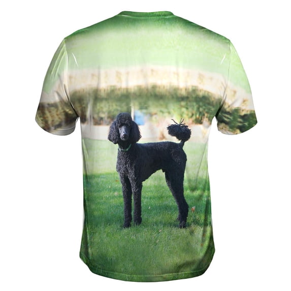 Fearless Black Poodle Mens T-Shirt All Over Print - Walmart.com