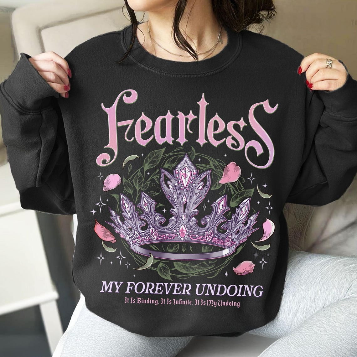 Fearless Bookish Sweatshirt, Powerless Series Tshirt, Powerless Lauren Roberts Inspired, Kai And ...