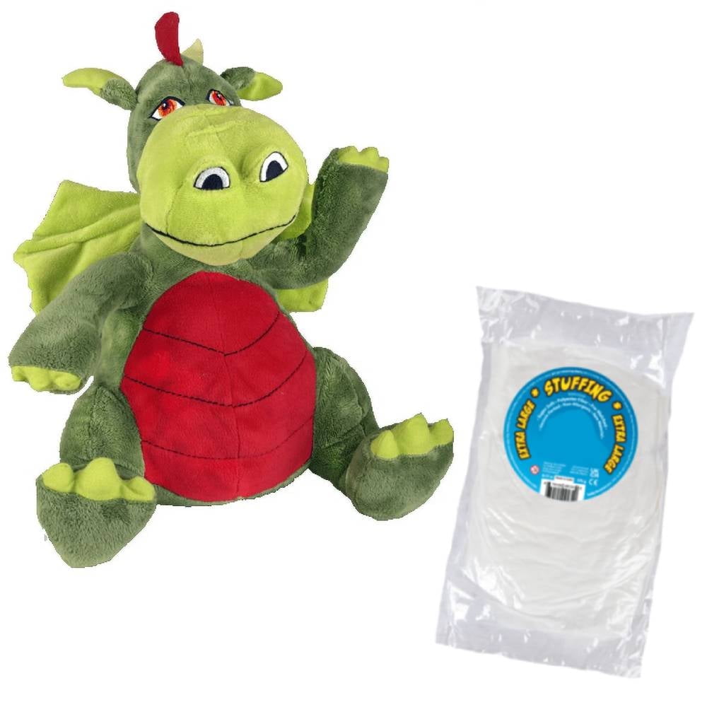 Plush Gear Fearless The Friendly Dragon 16" DIY Plush Kit, Make Your ...