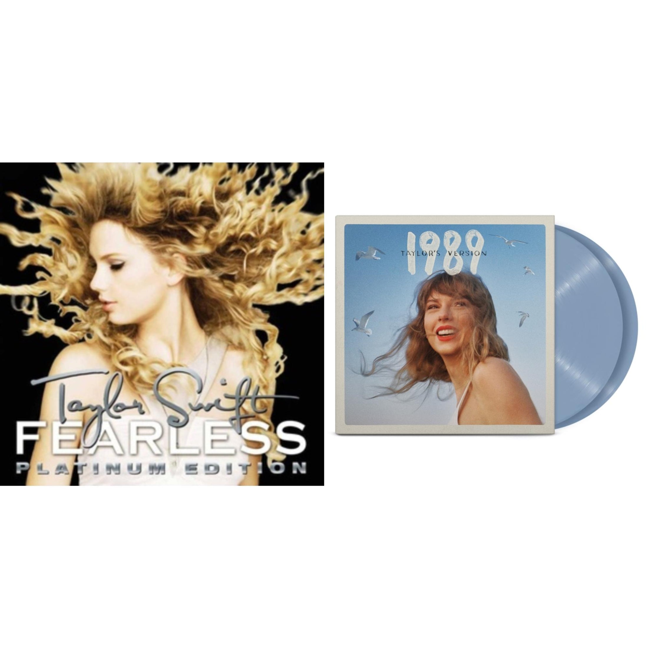 Fearless Platinum Edition & 1989 (Taylor's Version) (2LP/Crystal Skies ...