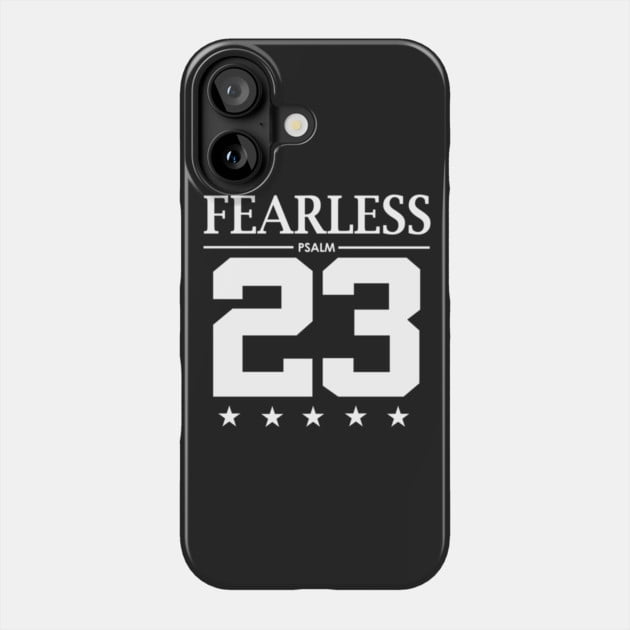 Fearless Psalm 23 Bible Scripture Verse Christian Religious Case for ...