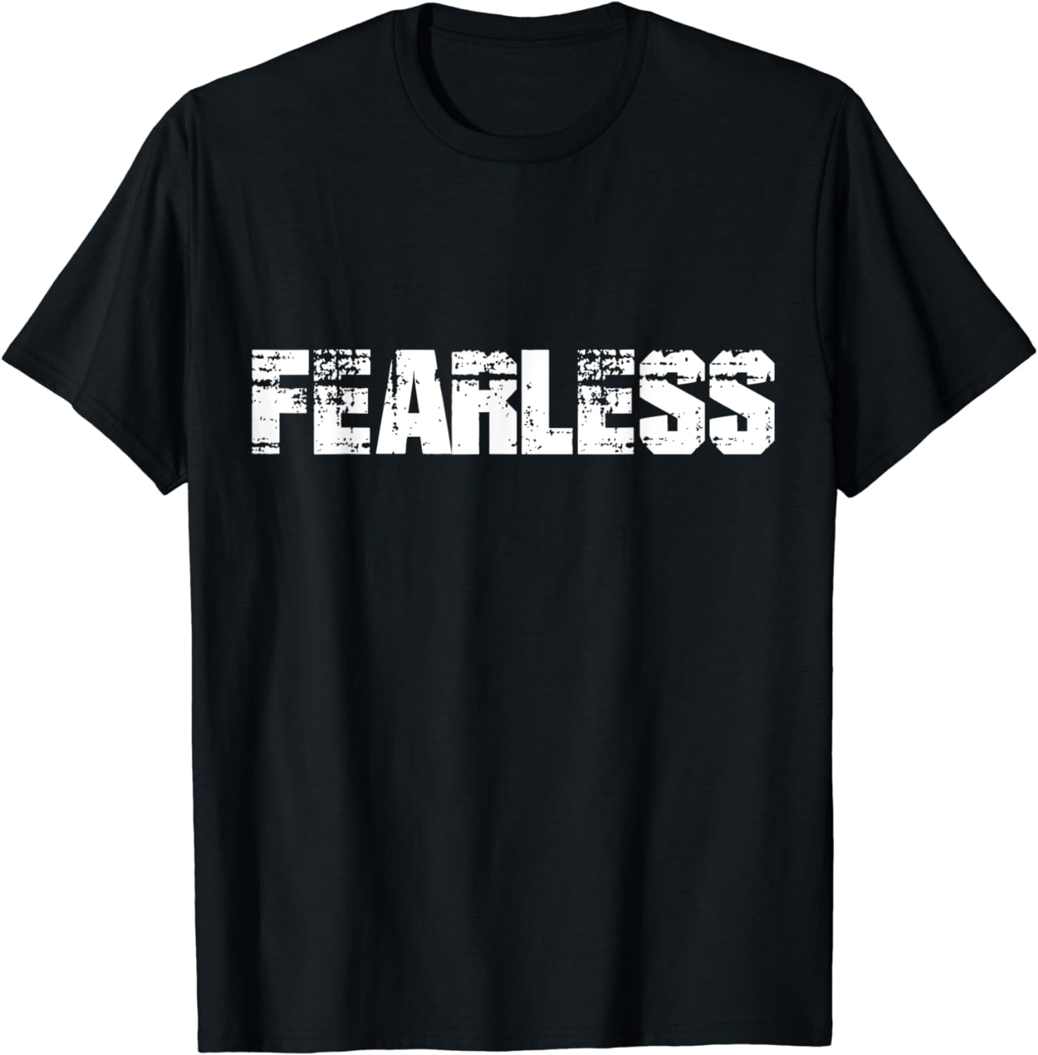 Fearless Shirt - Motivation Entrepreneur Workout Gym Fitness - Walmart.com