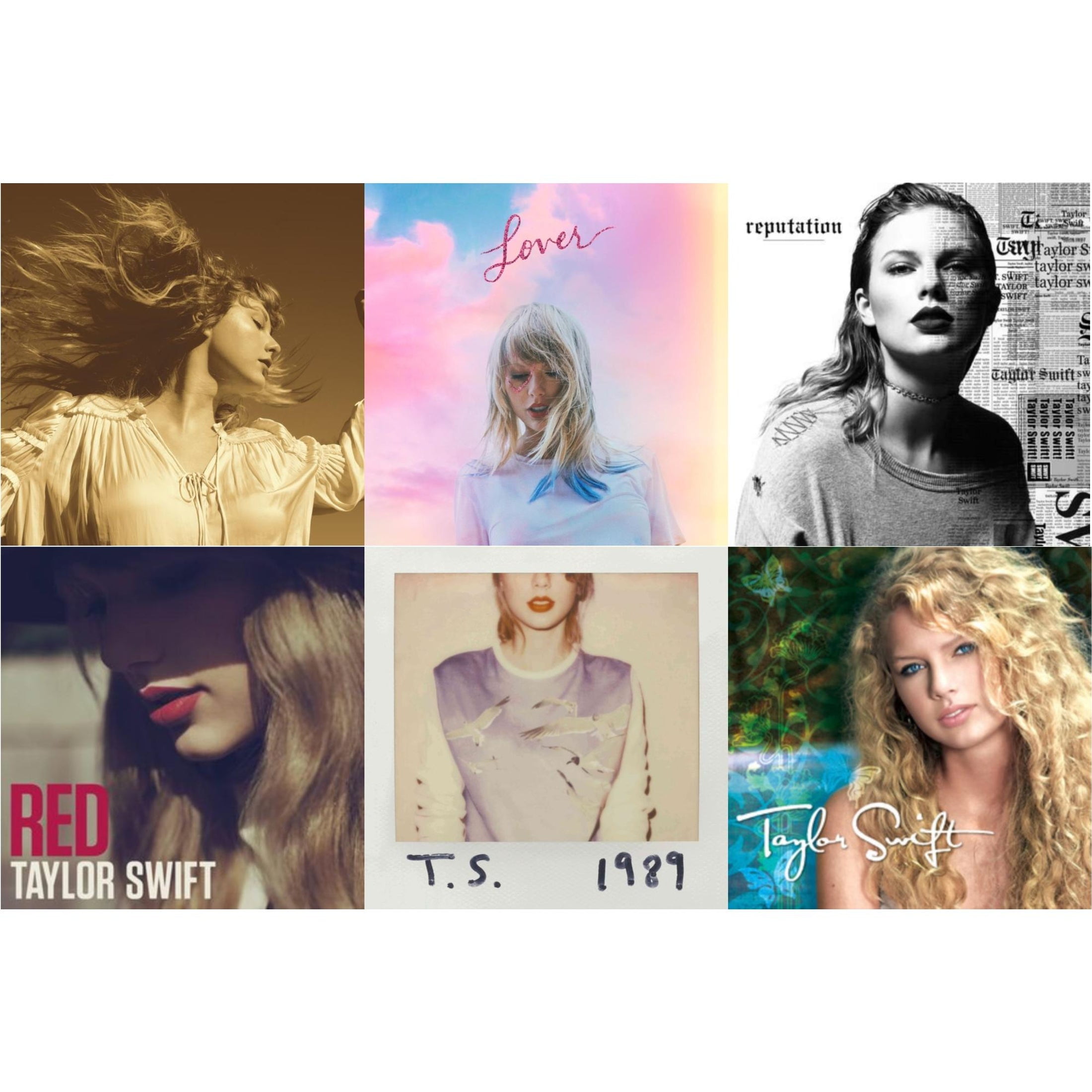 Fearless (Taylor's Version) (2CD) & Lover (Deluxe) (Version 4 ...