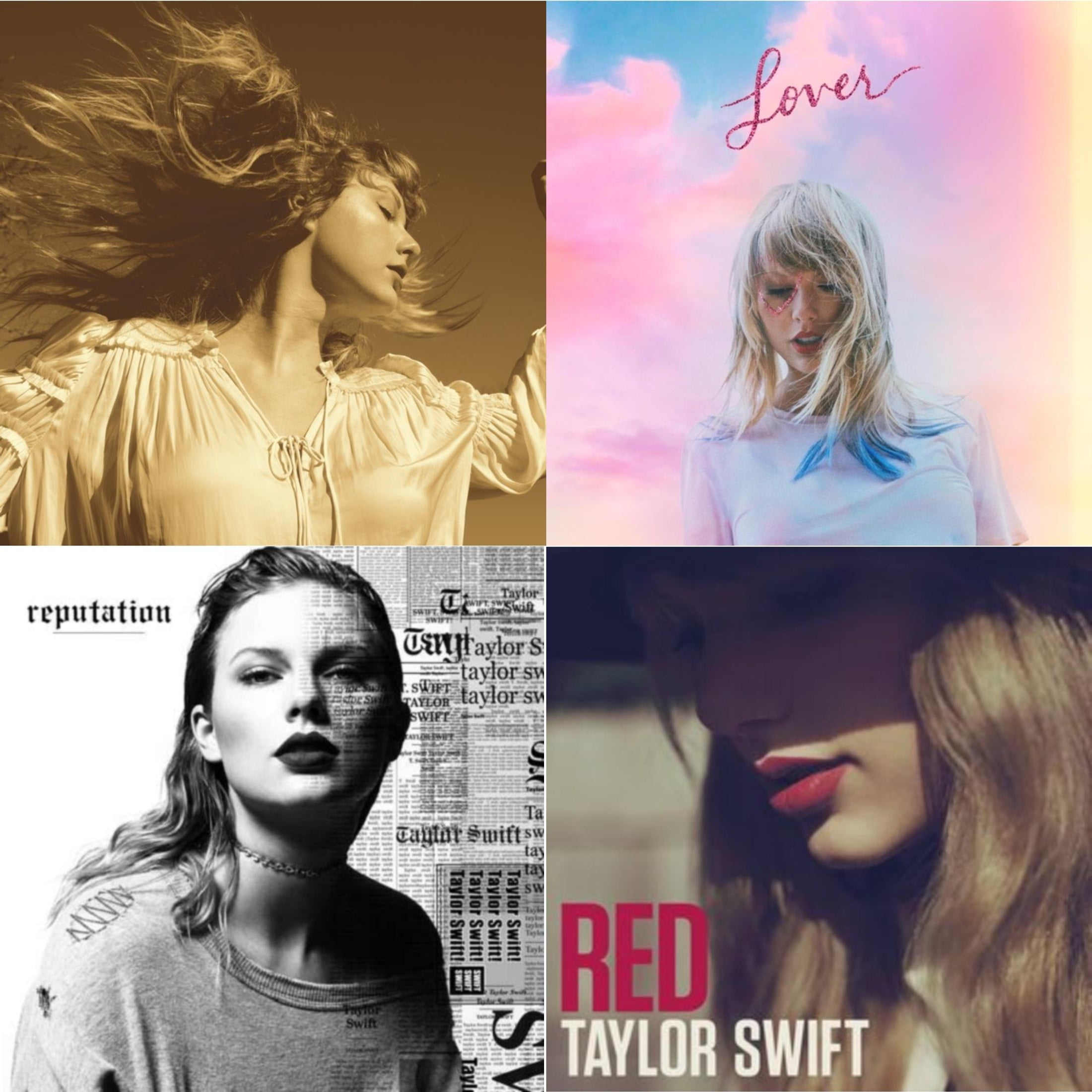 Fearless (Taylor's Version) (2CD) & Lover (Deluxe) (Version 4 ...