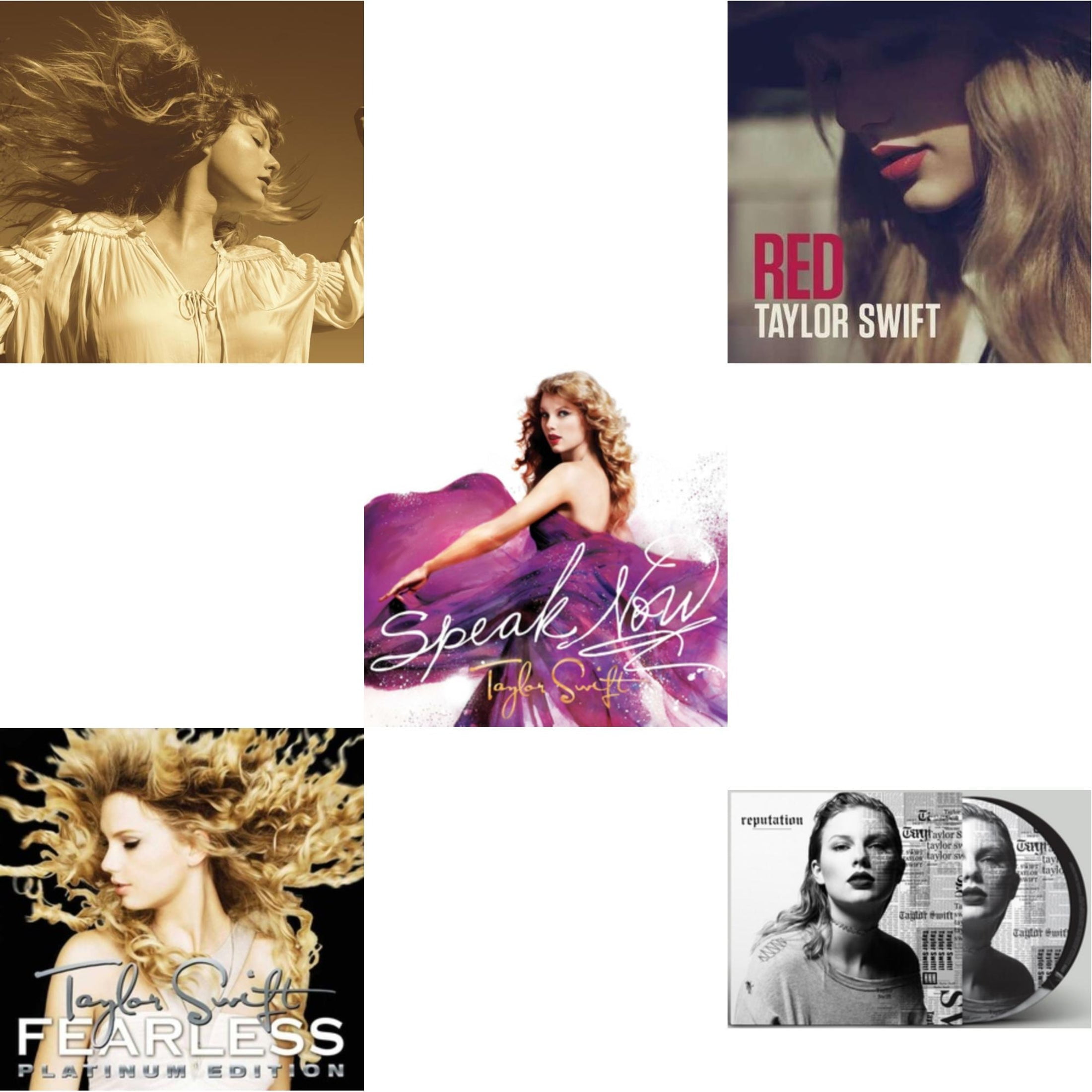 Fearless (Taylor's Version) (Gold Vinyl/3LP) & Fearless Platinum ...