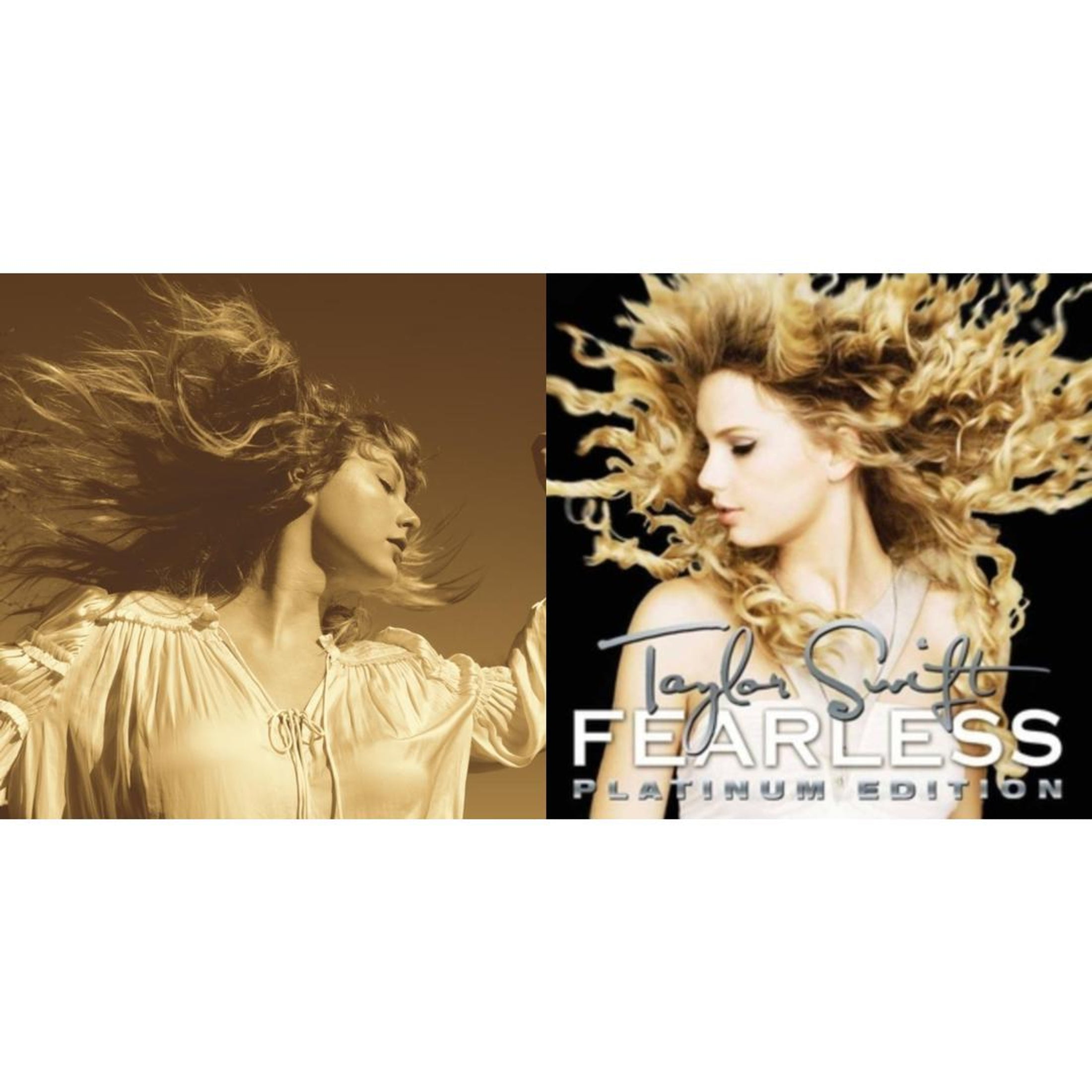 Fearless (Taylor's Version) (Gold Vinyl/3LP) & Fearless Platinum ...