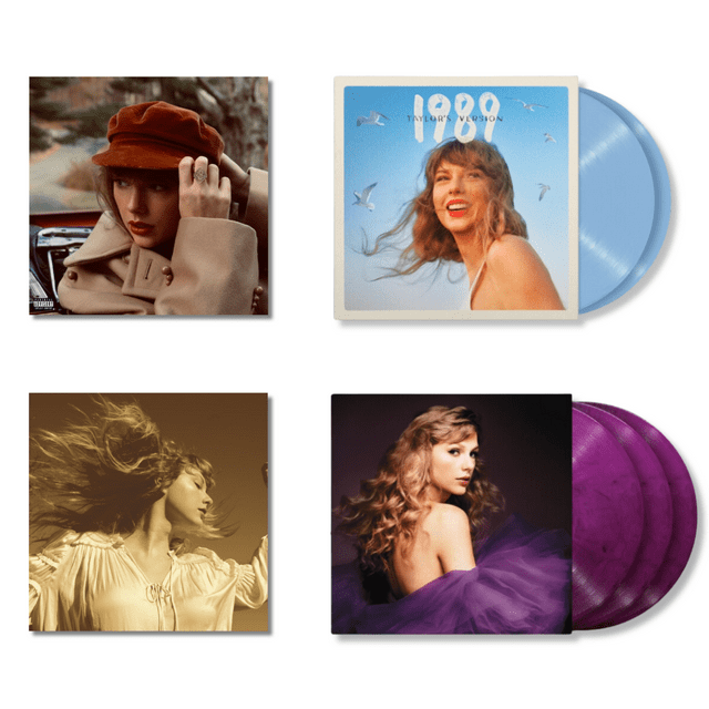Fearless (Taylor's Version) & Red & 1989 (Taylor's Version) & Speak Now ...